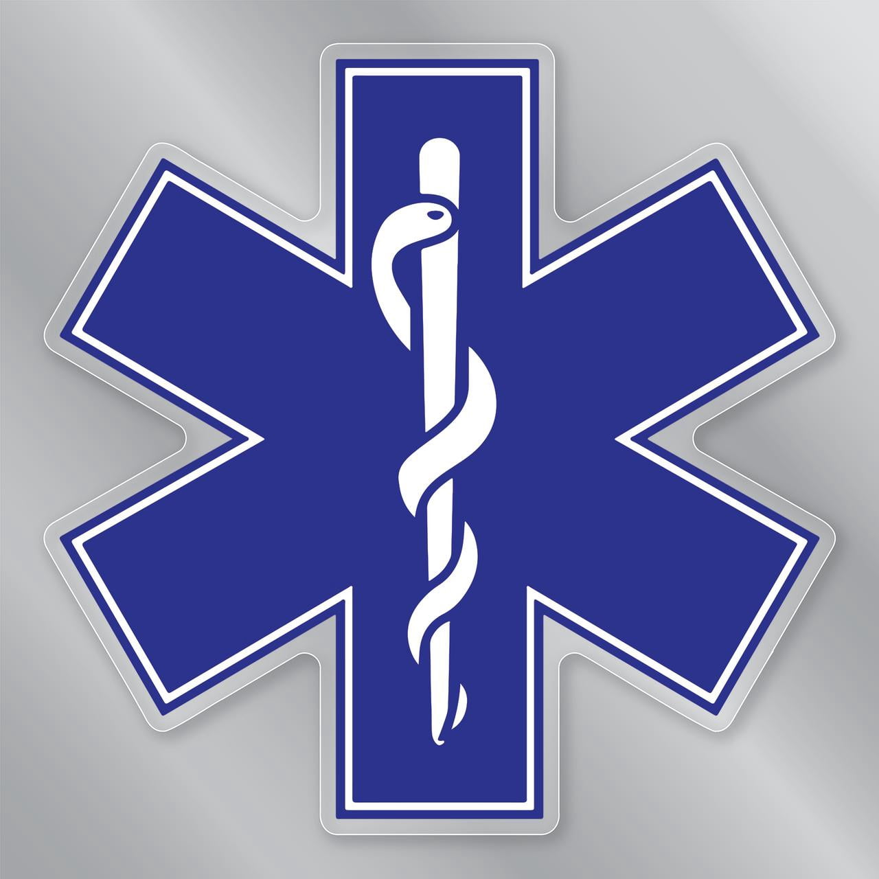 Star of Life Front Static Cling - Walmart.com