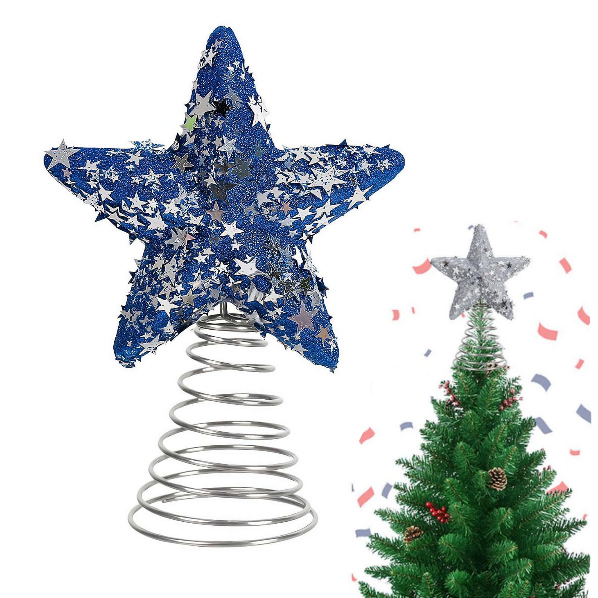 Star shaped tree topper, star shaped tree topper, shiny star shaped ...