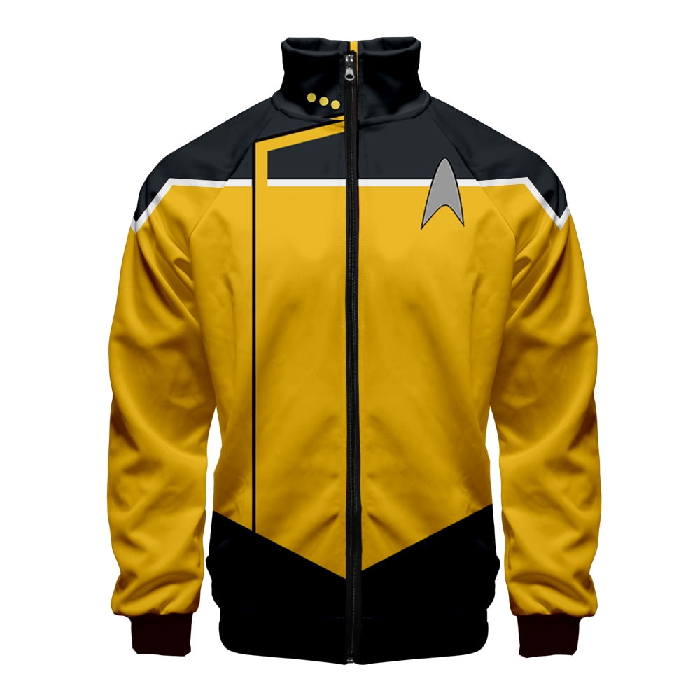 Star trek Cosplay Jackets zip jacket Man/Woman Long Sleeve Clothes Star ...
