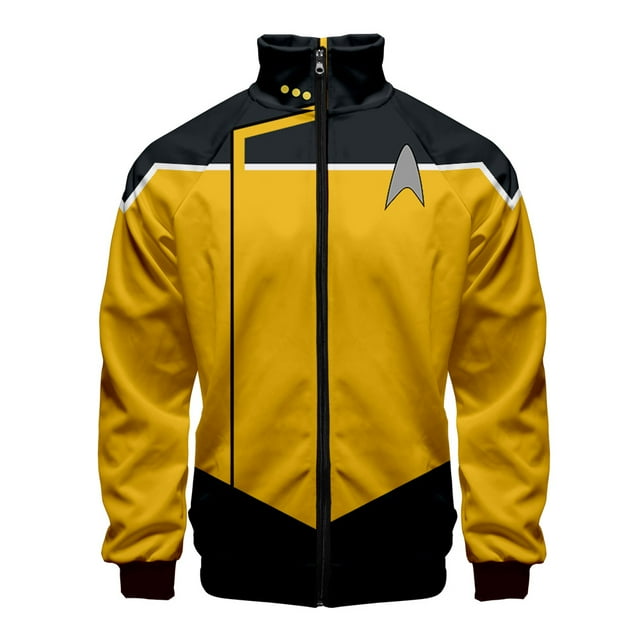 Star trek Cosplay Jackets zip jacket Man/Woman Long Sleeve Clothes Star ...