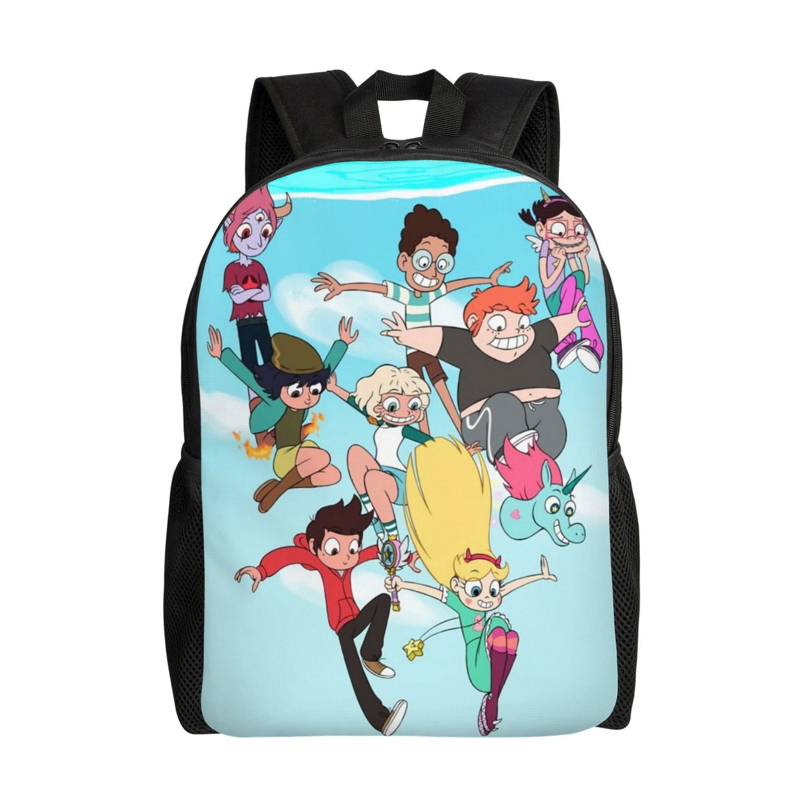 Star vs the Forces of Evil Anime Backpack Cartoon Travel Bags 3D ...