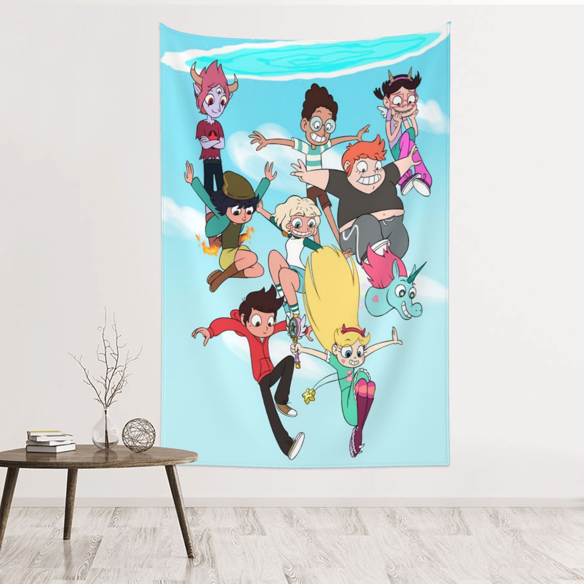 Star vs the Forces of Evil Tapestry for Men, Boys Bedroom Living Room ...