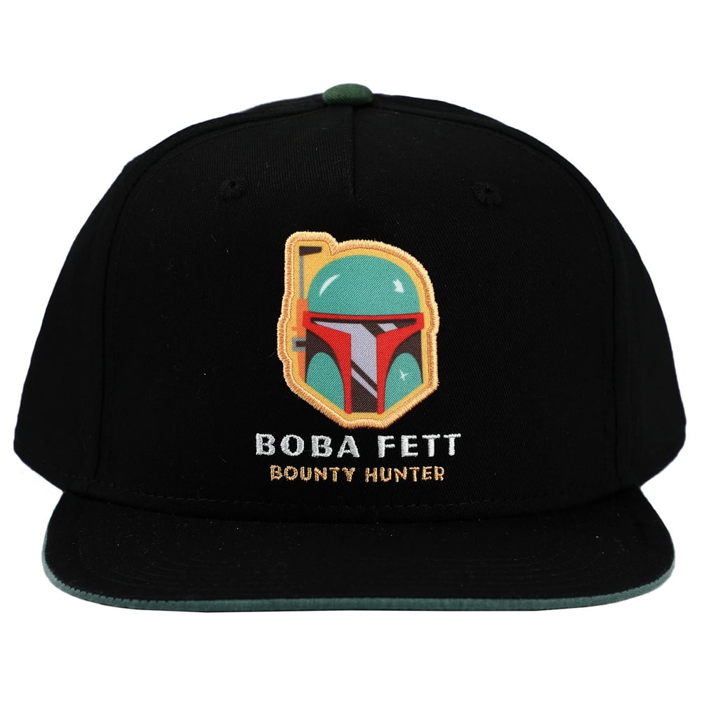 Star wars Boba Fett Printed Applique and Embroidered Twill Snapback Hat ...
