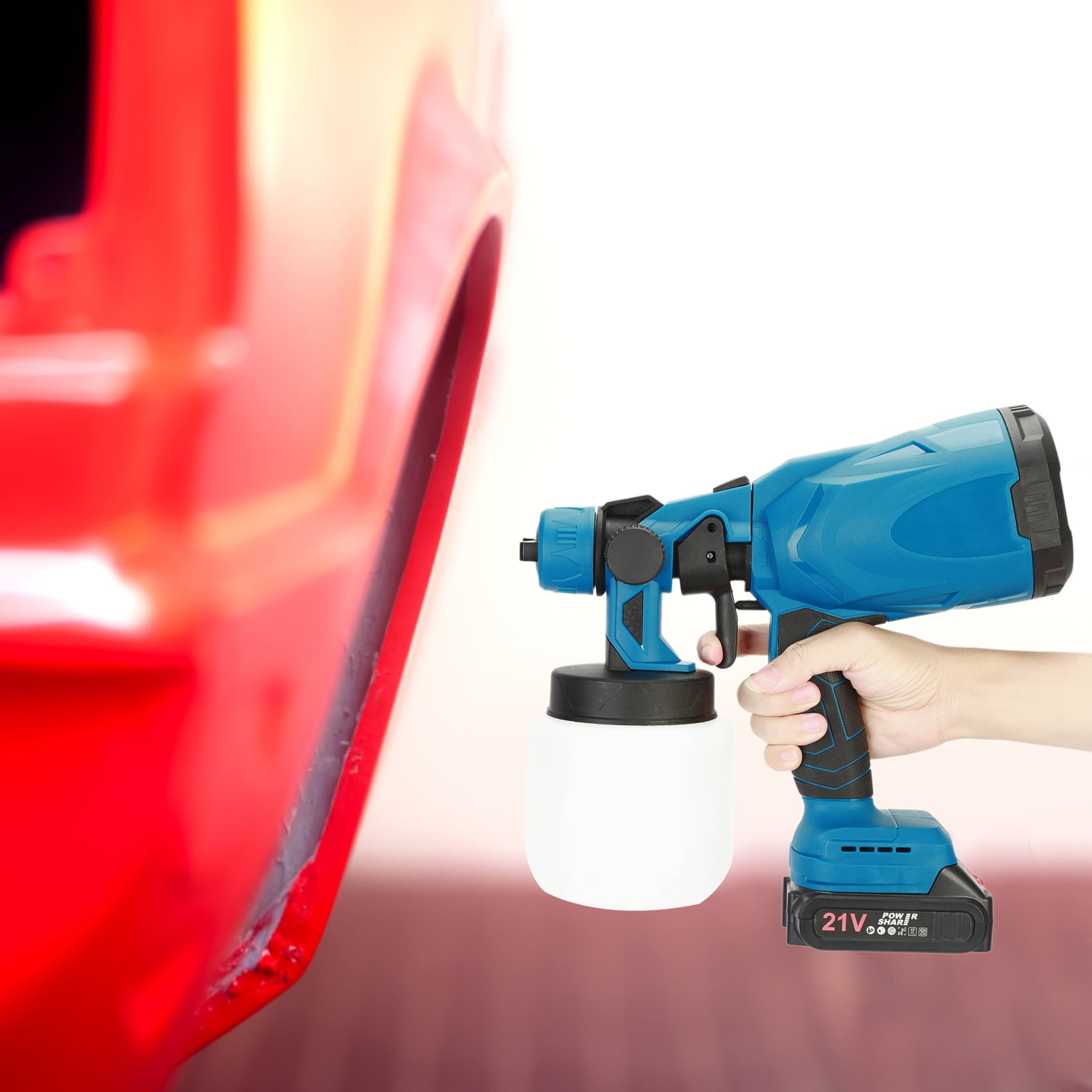 StarBay 1 Set Mini Paint Sprayer 3 Spray Patterns Rechargeable Paint ...