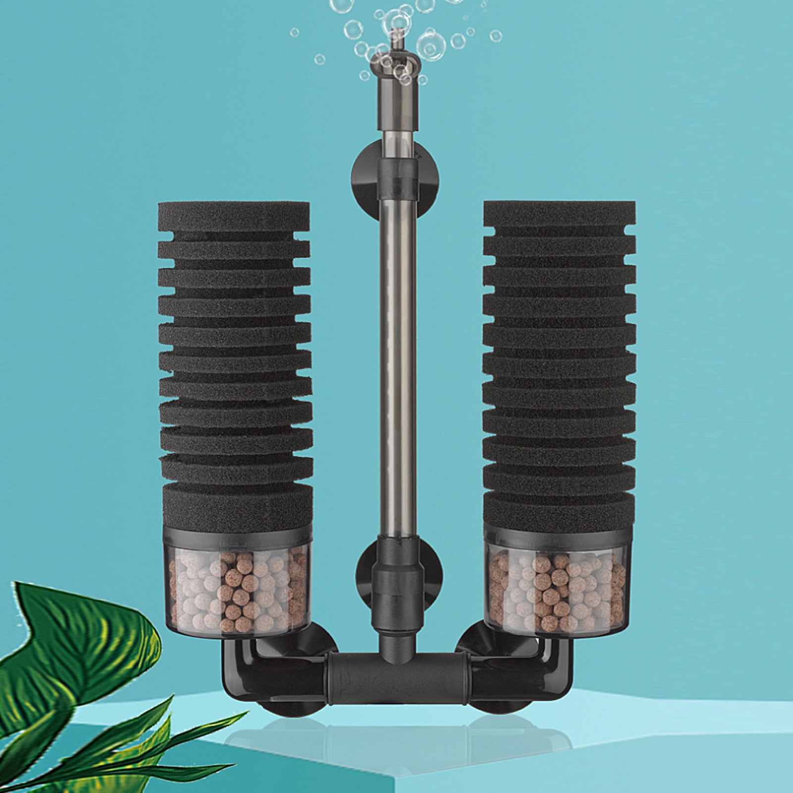 StarBay Aquarium Bio Filter Set, Double Head Purify Water, Effective ...