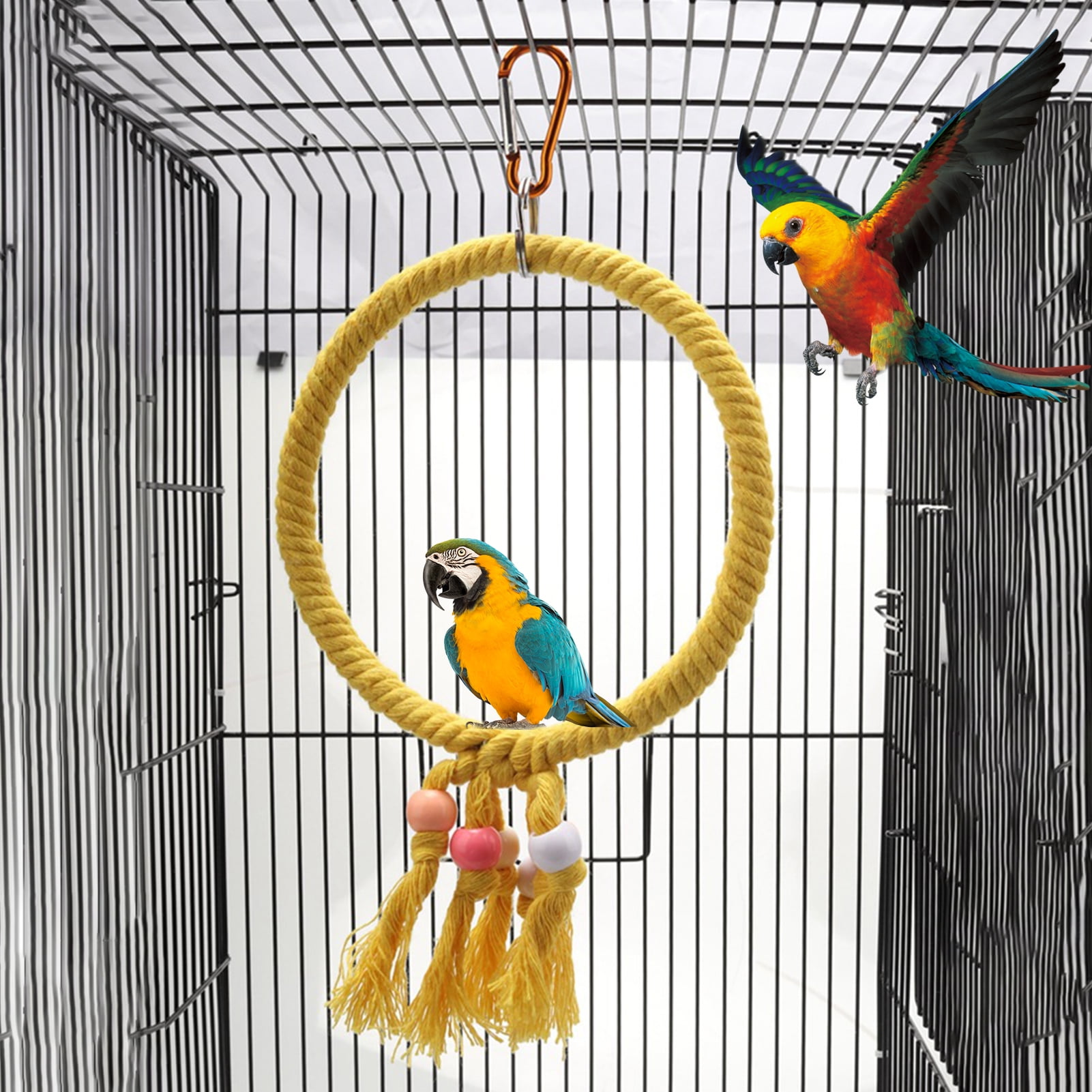 StarBay Bird Swing Toy Multifunctional Bite Resistant Exquisite Pet ...