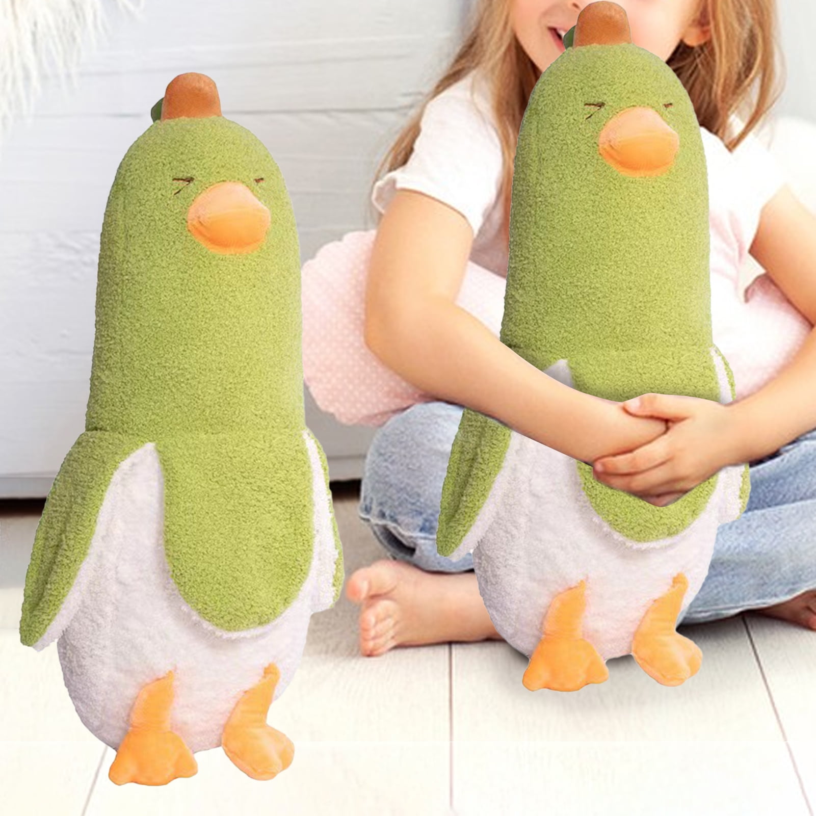 StarBay Birthday Gift 50/70cm Duck Plush Toy Fully Filled Sofa Ornament Hugging Cushion Cartoon ...