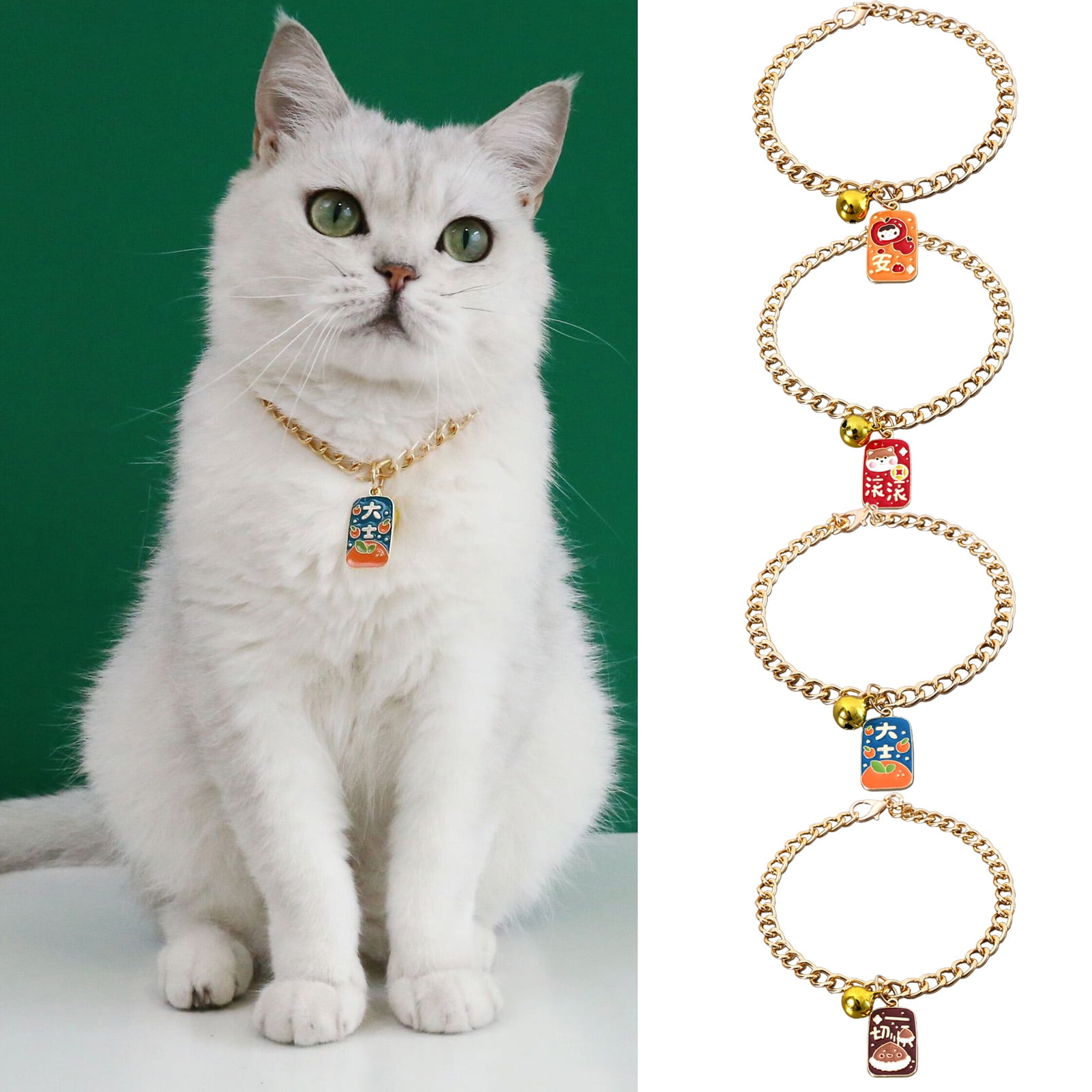 StarBay Cartoon Pet Necklace & Resin Pendant Chain Adjustable Shiny ...