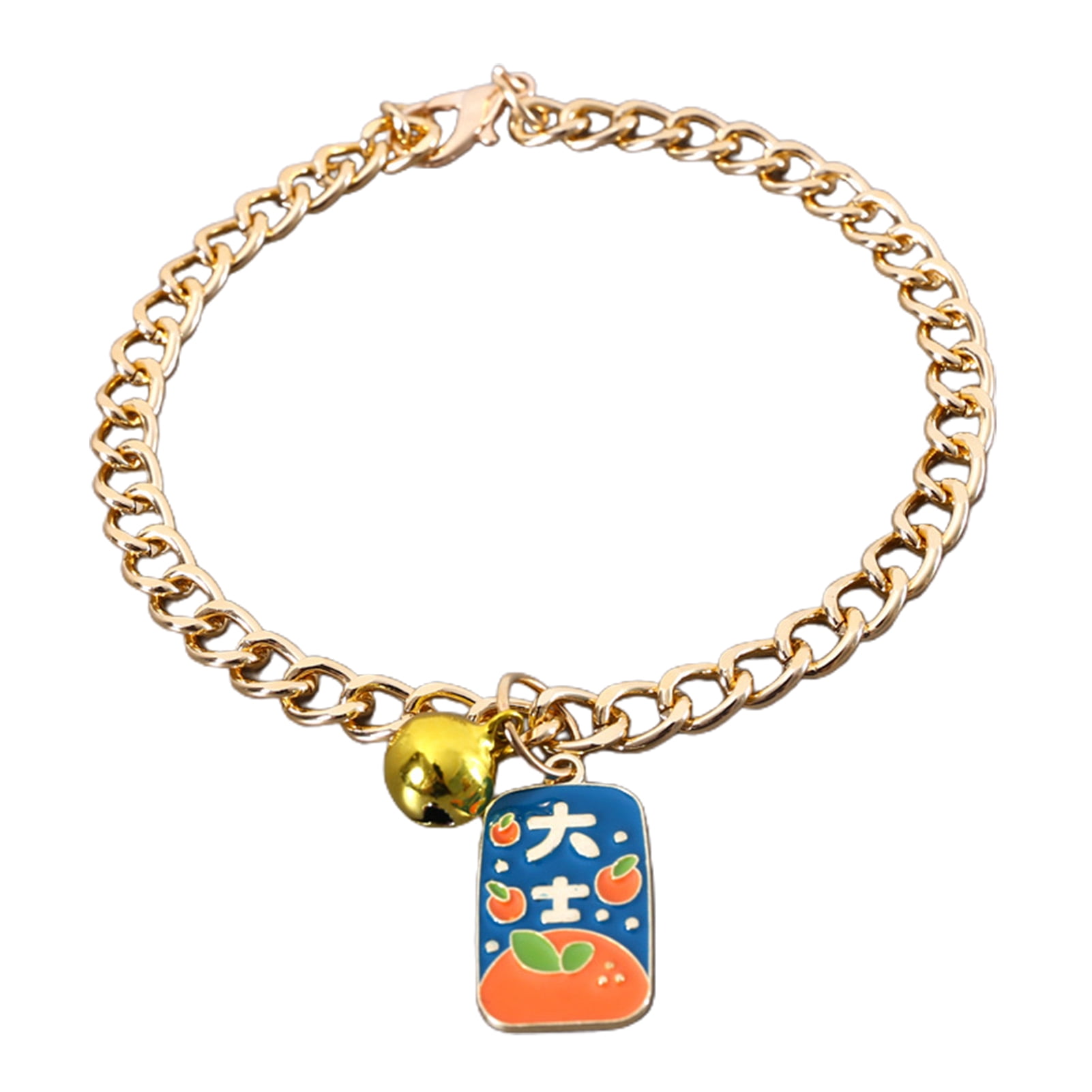 StarBay Cartoon Pet Necklace & Resin Pendant Chain Adjustable Shiny Collar with Birthday Gift ...