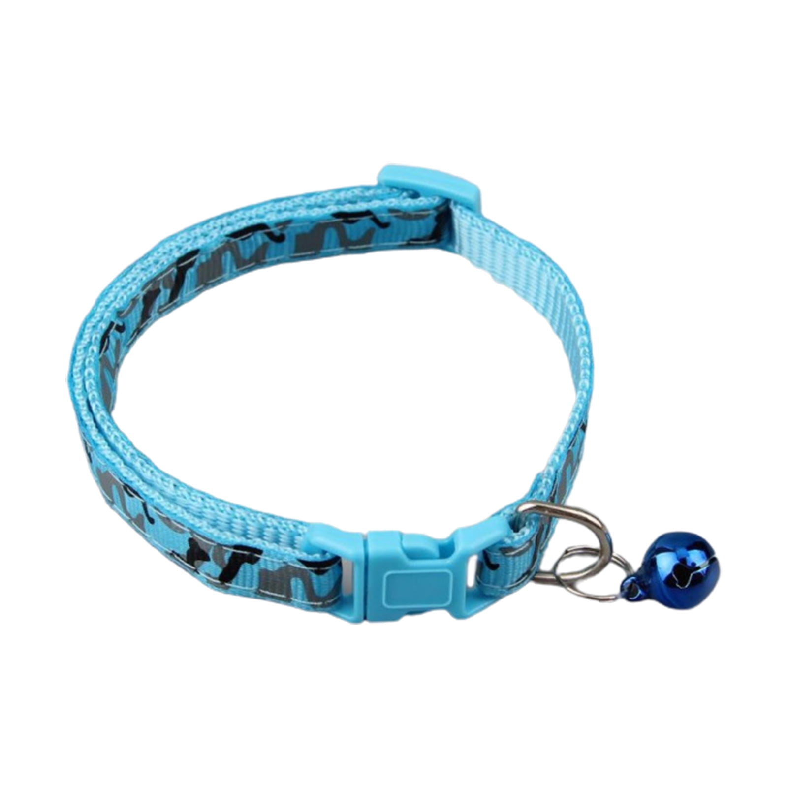 StarBay Colorful Adjustable Pet Collar Cute Bell, Stylish Camouflage ...
