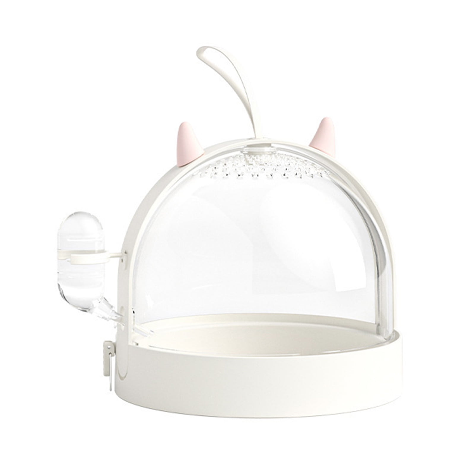 StarBay Devil Shape Hamster Carry Cage with Rotatable Door, Transparent ...