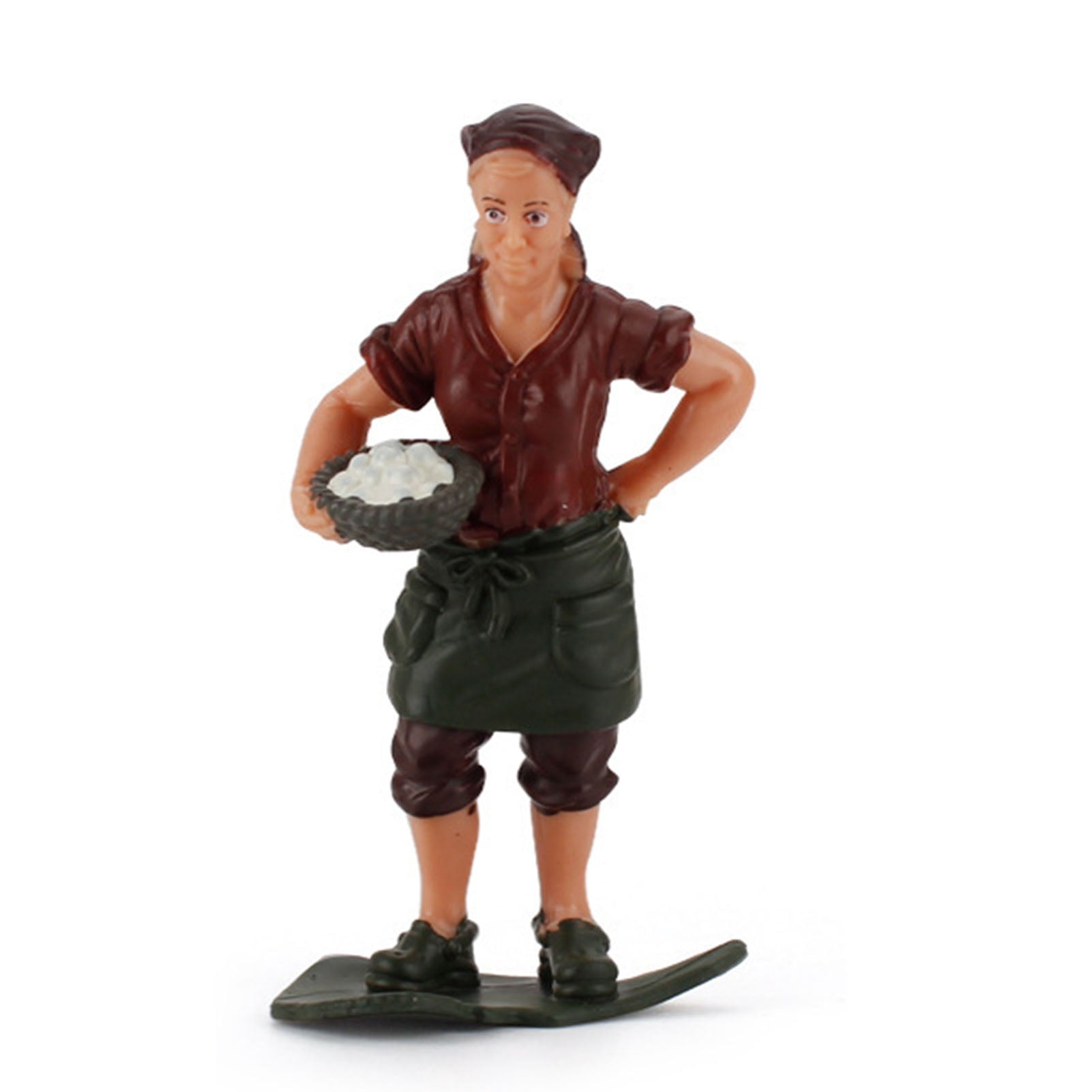 StarBay Display Sculpture Simulation Farmer Character Model Miniature ...