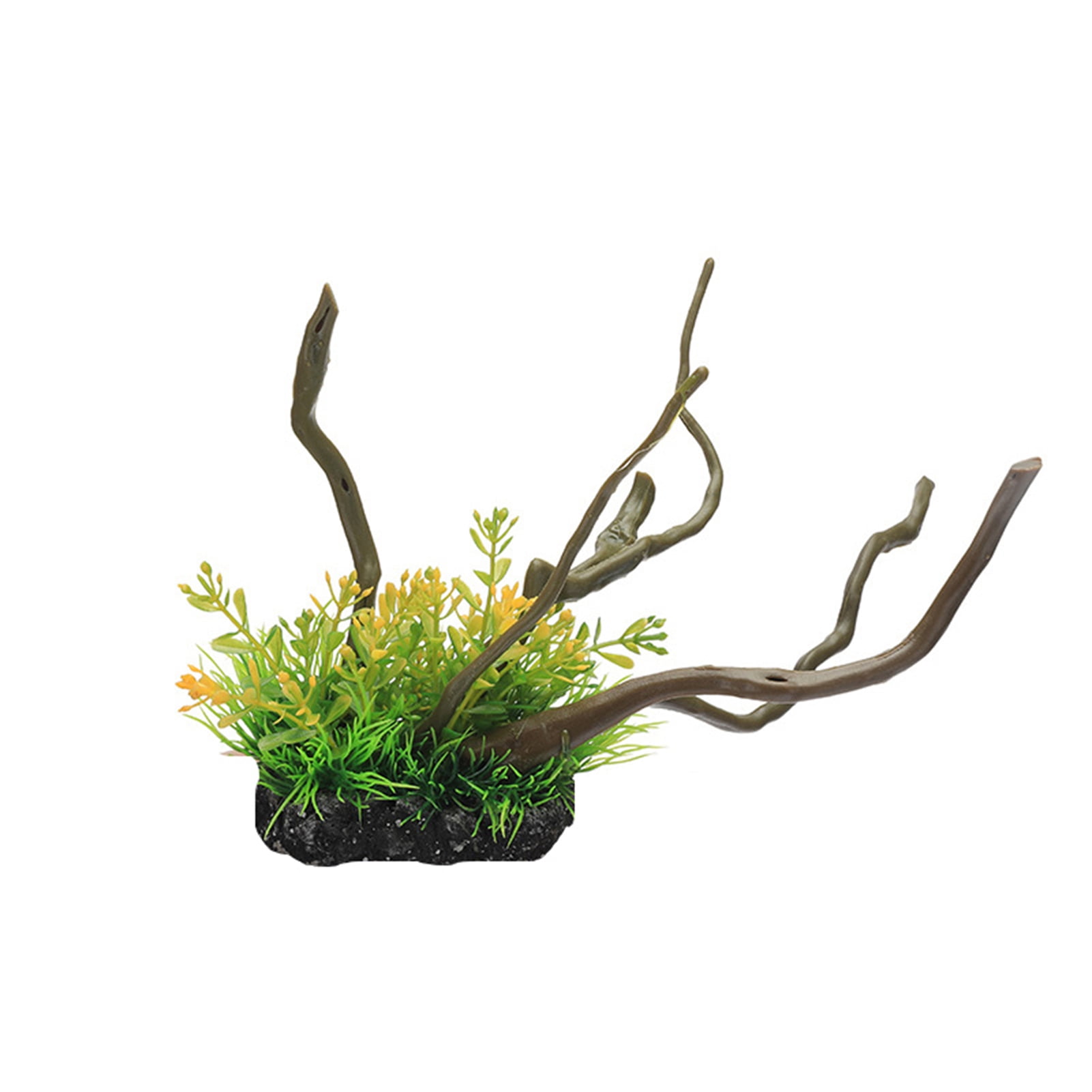 StarBay Fake Water Plants Safe Accessories Resin Simulation Driftwood ...