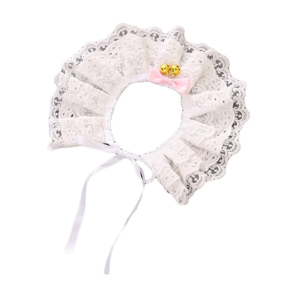 StarBay Floral Lace Bell Collar for Cats and Kittens Elegant Pet ...