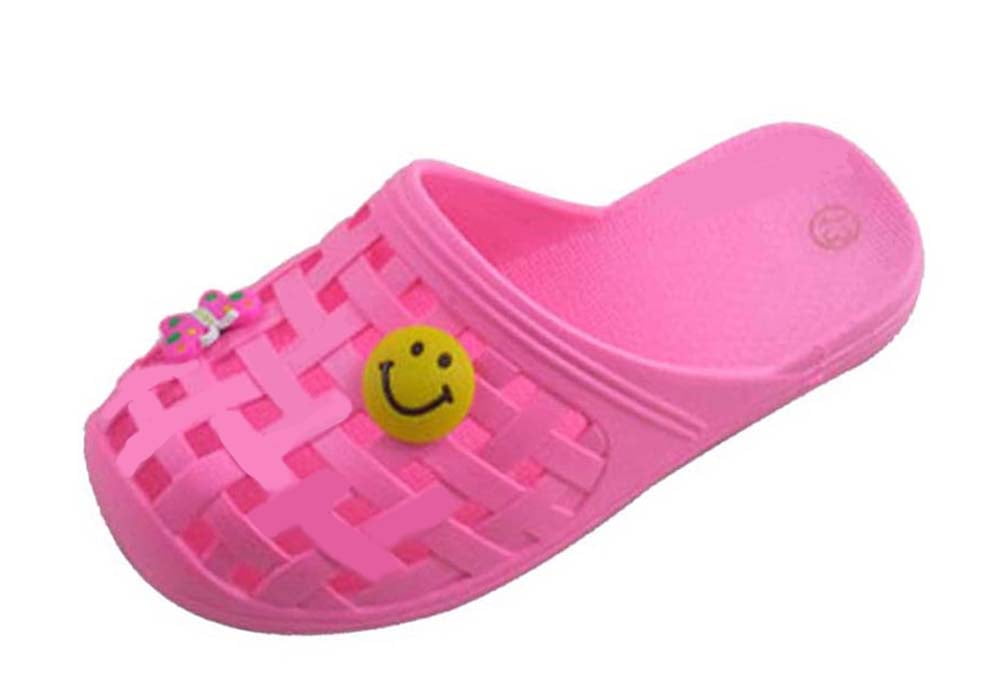 StarBay Girl's Chiidren's Comfortable Shower Pool and Beach Shoe Slip on Sandals With Cartoon ...