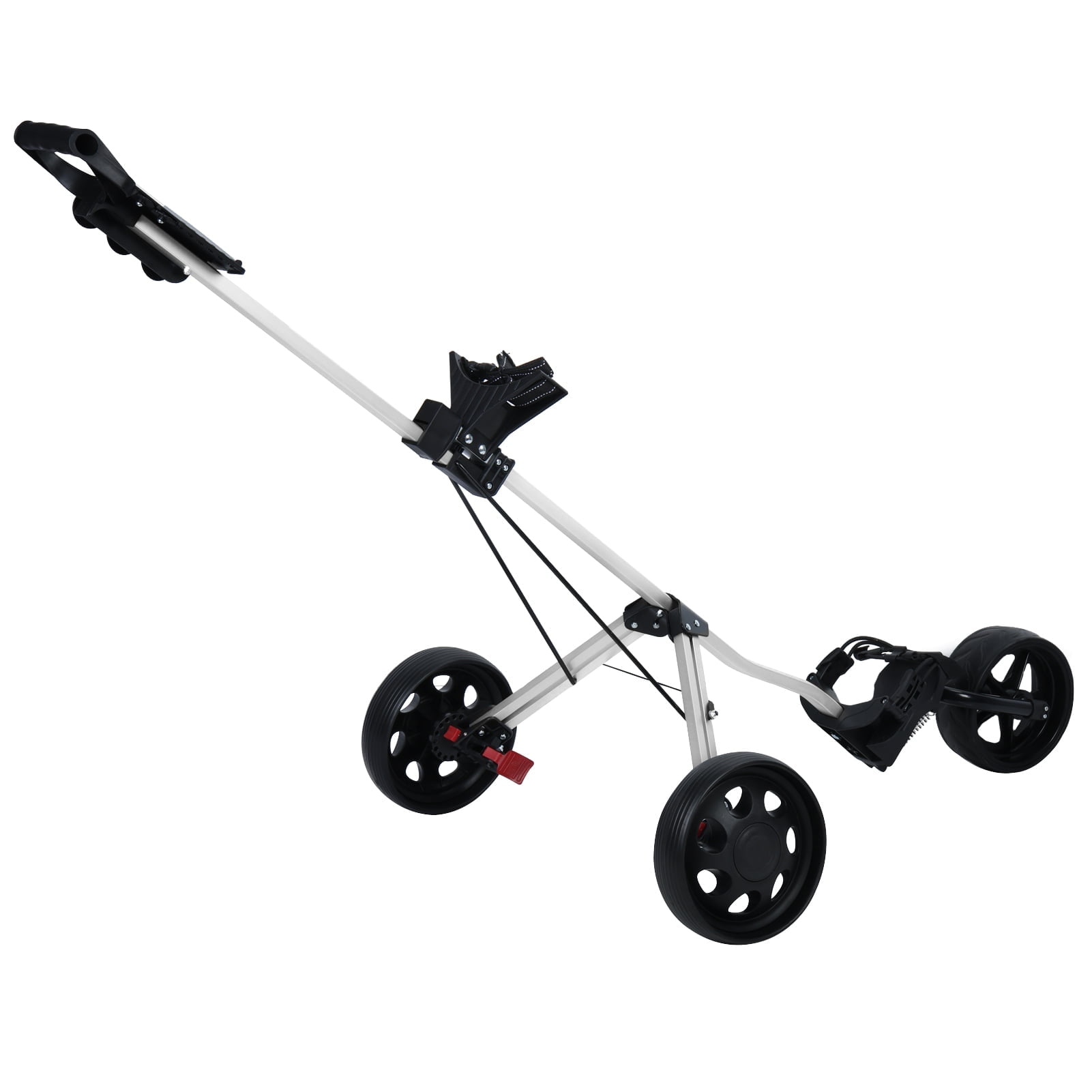 StarBay Golf Push Cart Foldable Walking Golf Cart with Foot Brake ...