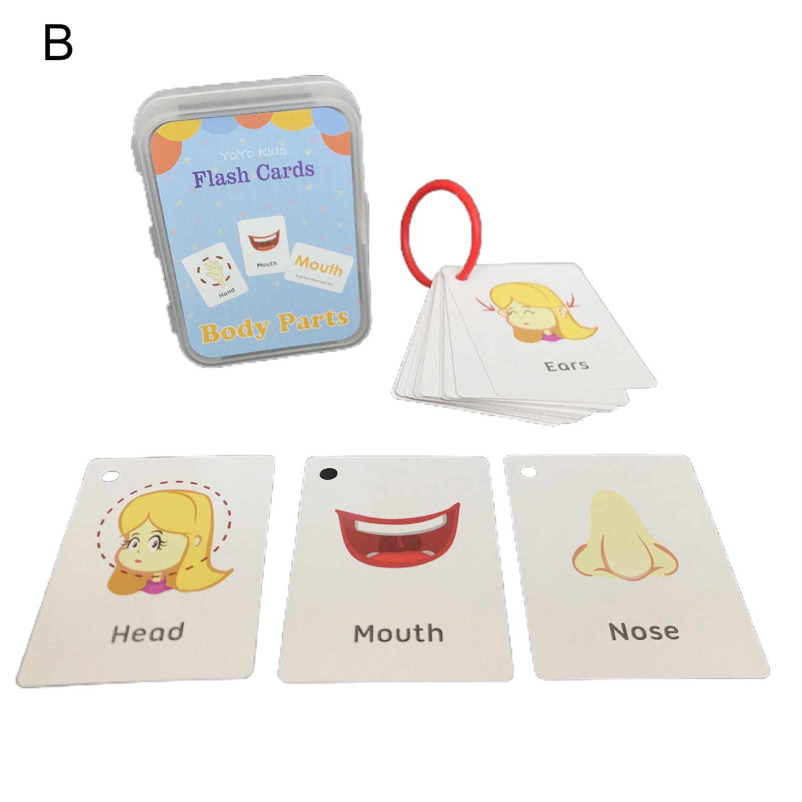 StarBay Learning Flashcards Baby Flash Card Thickened Eye Early ...