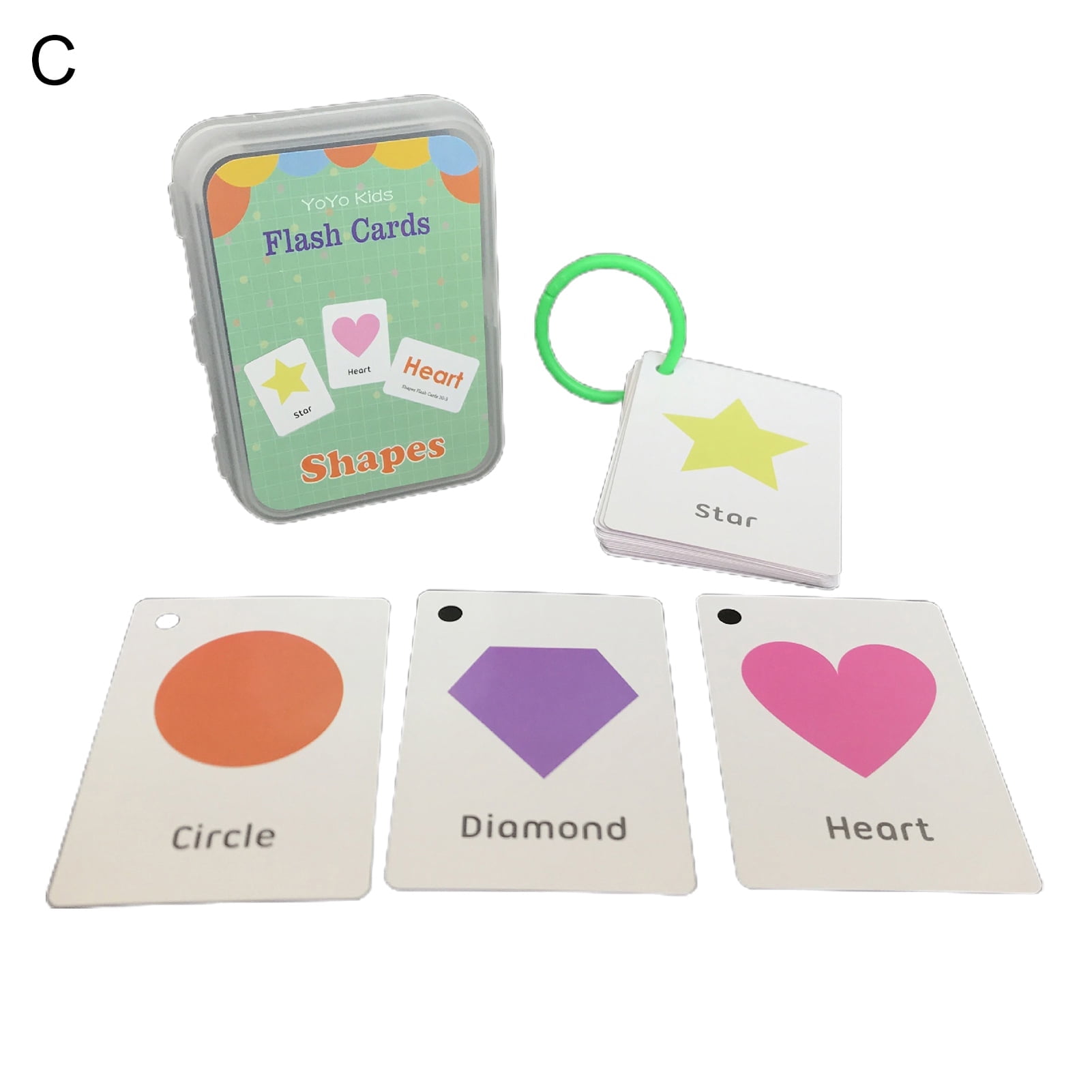 StarBay Learning Flashcards Baby Flash Card Thickened Eye Early ...