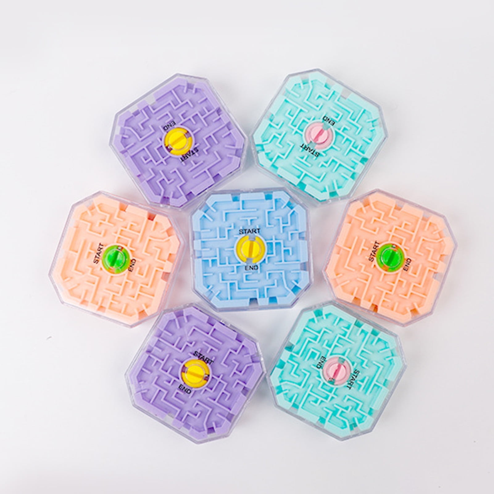 StarBay Lock Learning Toy Maze Toy Classic Transparent Visible Portable ...