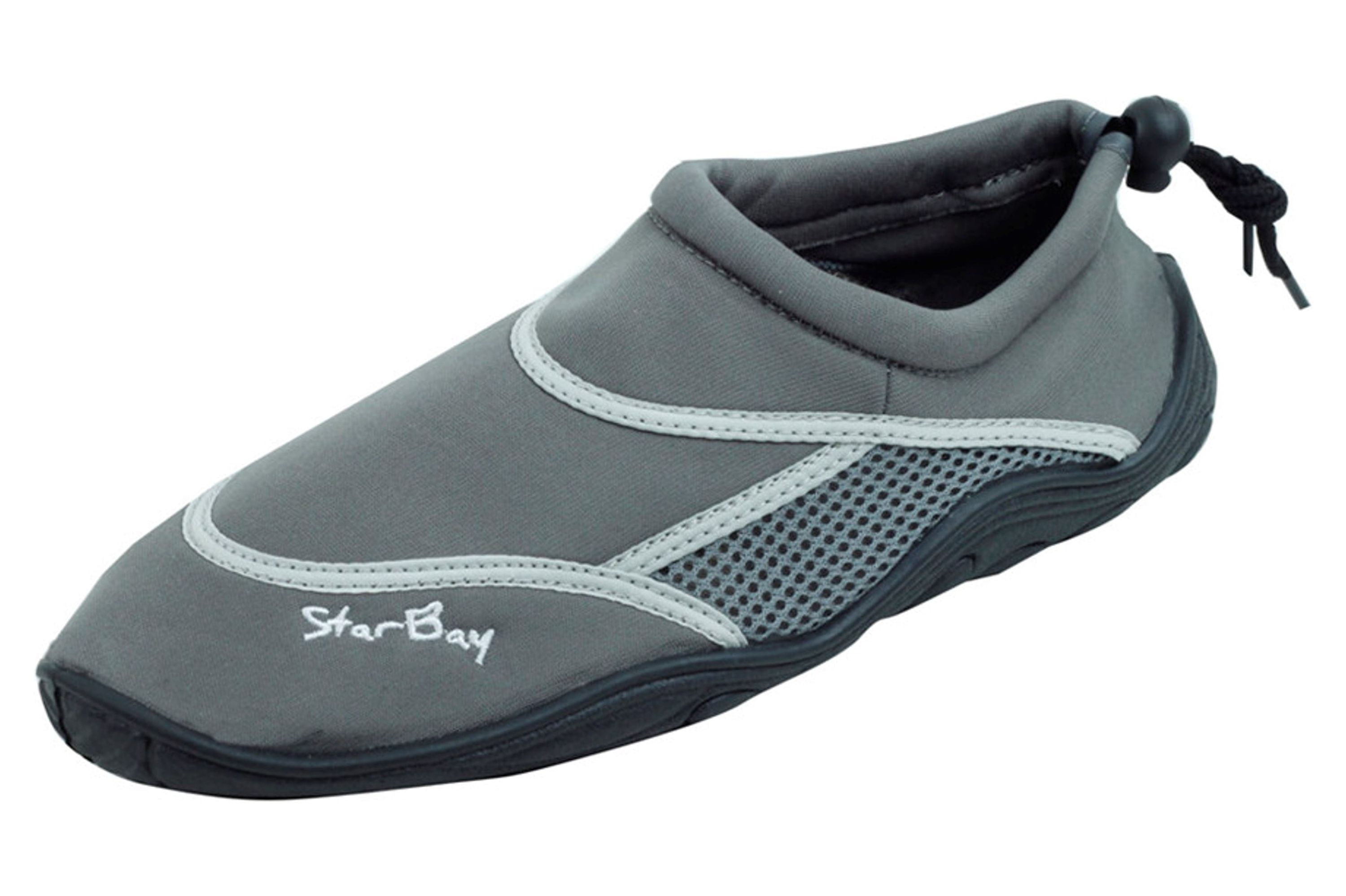 StarBay Men's Athletic Adjustable Water Shoes Aqua Socks (#5902 ...