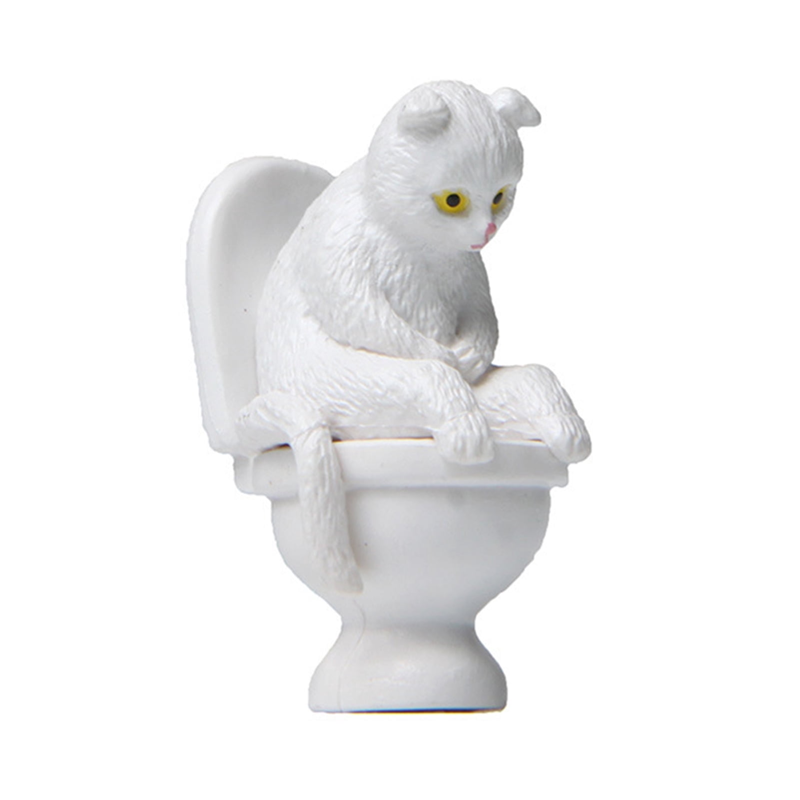 StarBay PVC Mini Model High Simulation Vivid Expression Toilet ...