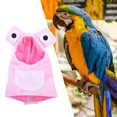 StarBay Bird Supplies Parrot Clothes Comfortable Detailed Fabric Funny ...