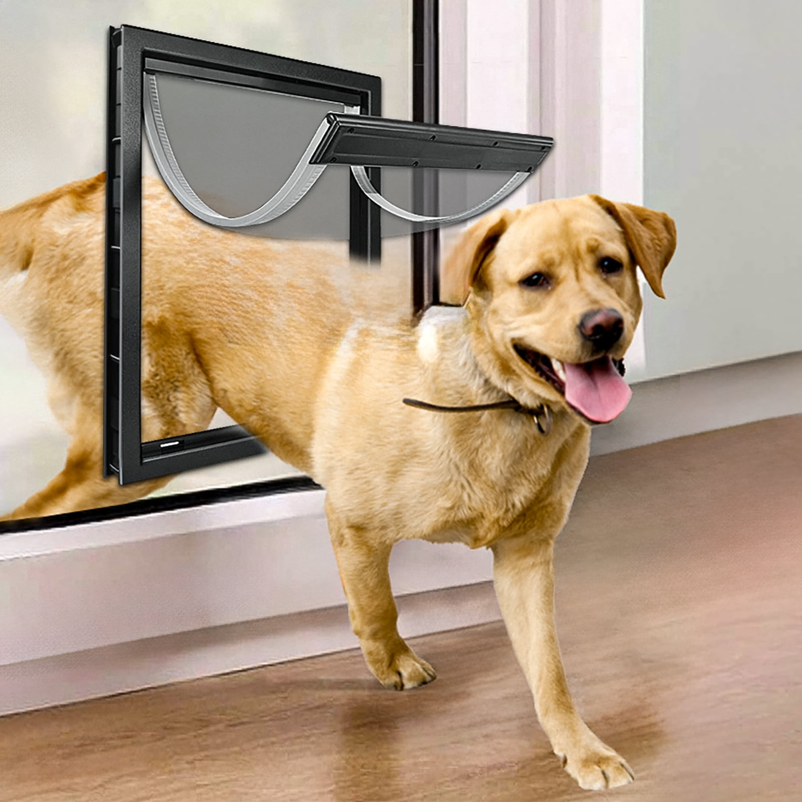 StarBay Door & Window XL Plastic Dog Door Large Doggy Door Extreme ...
