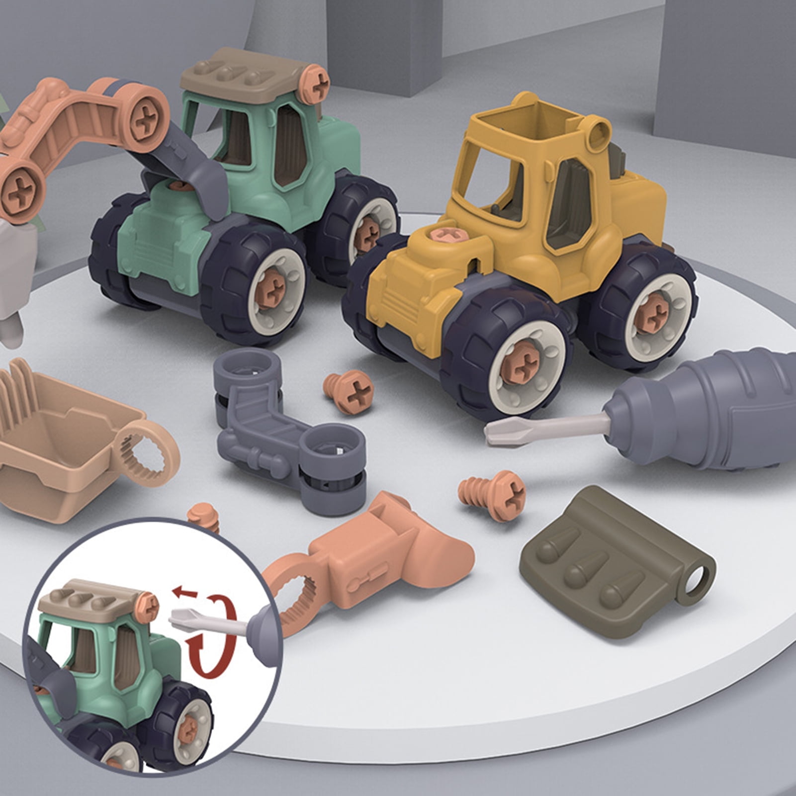 StarBay Plastic Miniature Truck Loading Unloading Plastic Assembly ...