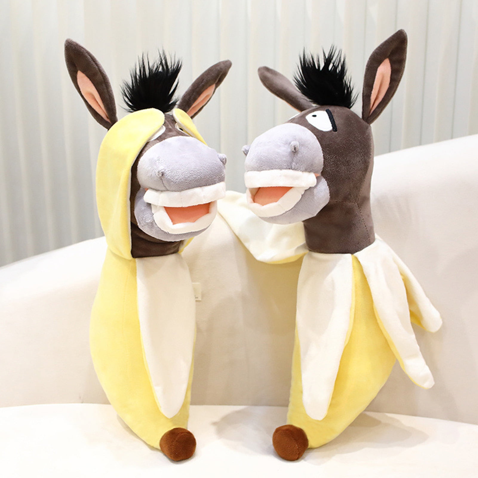 StarBay Plush Donkey Plush Soft PP Cute Banana Donkey Plushies ...