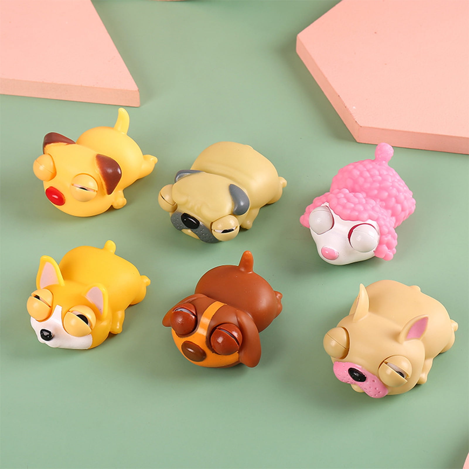 StarBay Relieve Stress Squeeze Fidget Toy Soft Silicone Cute Puppy ...