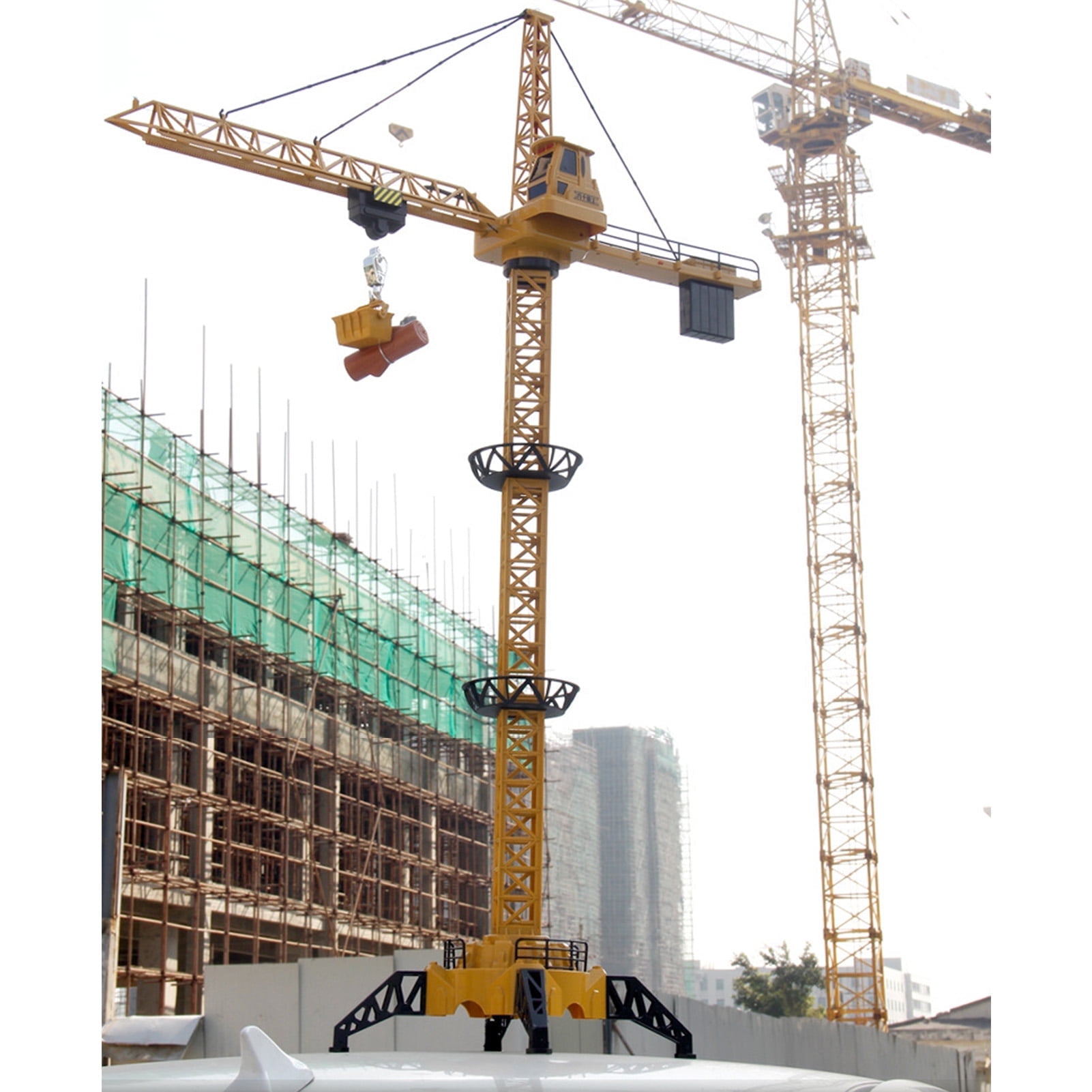 StarBay Remote Control Cranes RC Tower Cranes Toy with Light 6CH 680 ...