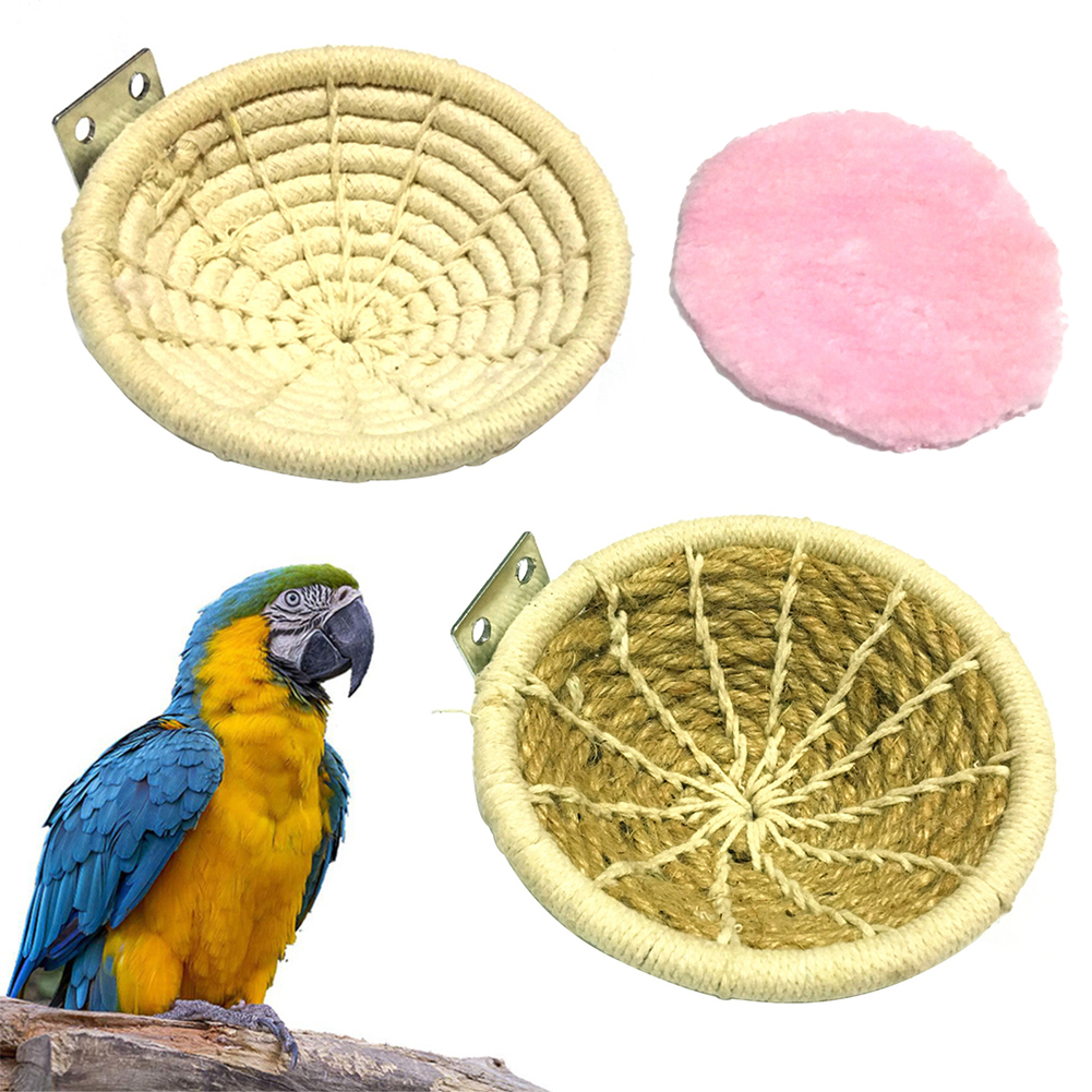 StarBay Rope Breeding Bed for Parrots Bird House, Hatching Cage Decor ...