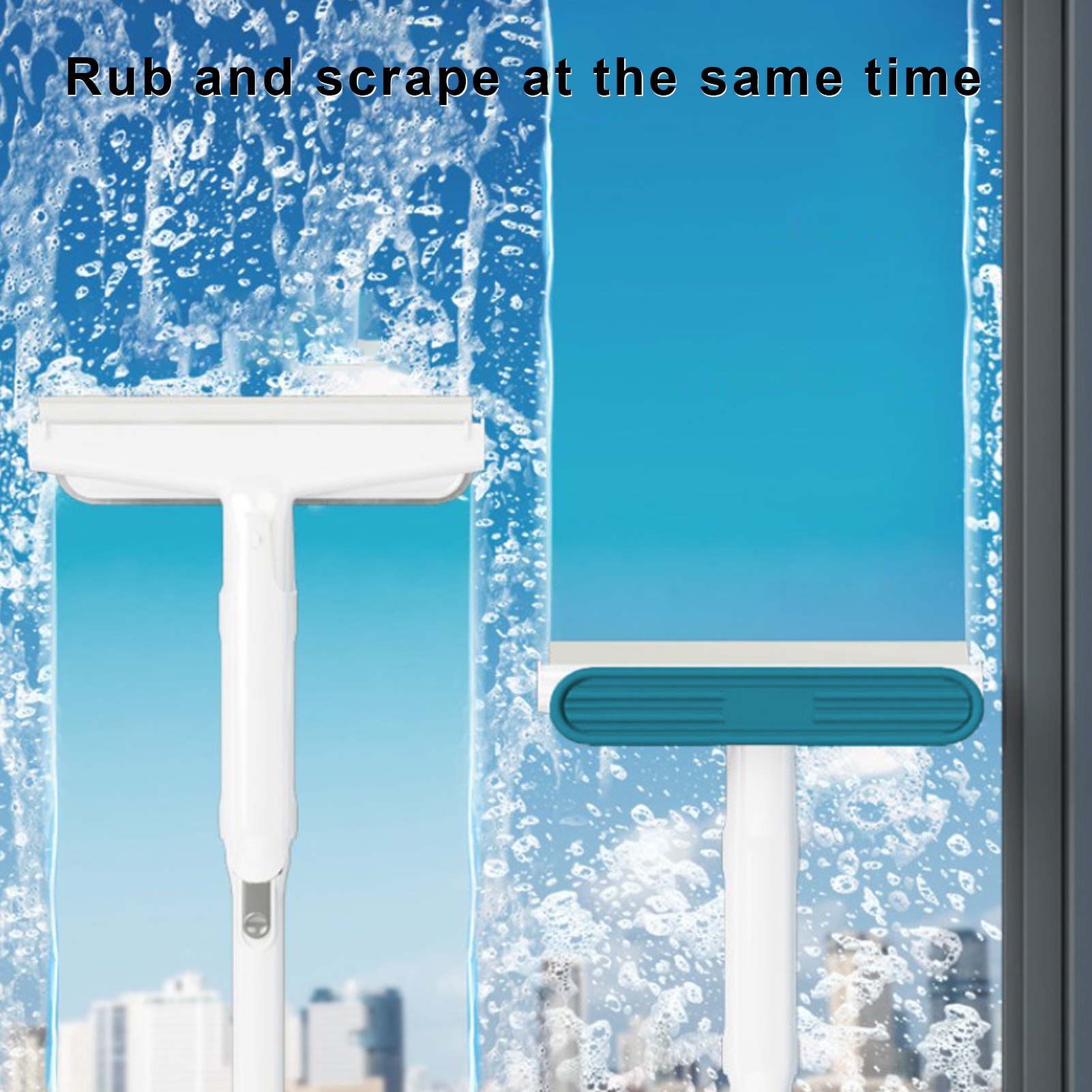 StarBay Spray-on Glass Cleaner Tool Effective Portable Squeegee Window ...