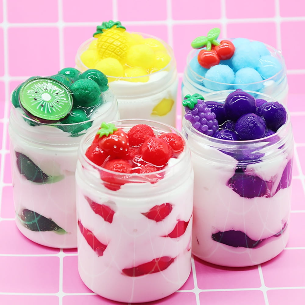 StarBay Storage Container 60/120ml Fruit Ice Cream Mud Clay Craft ...