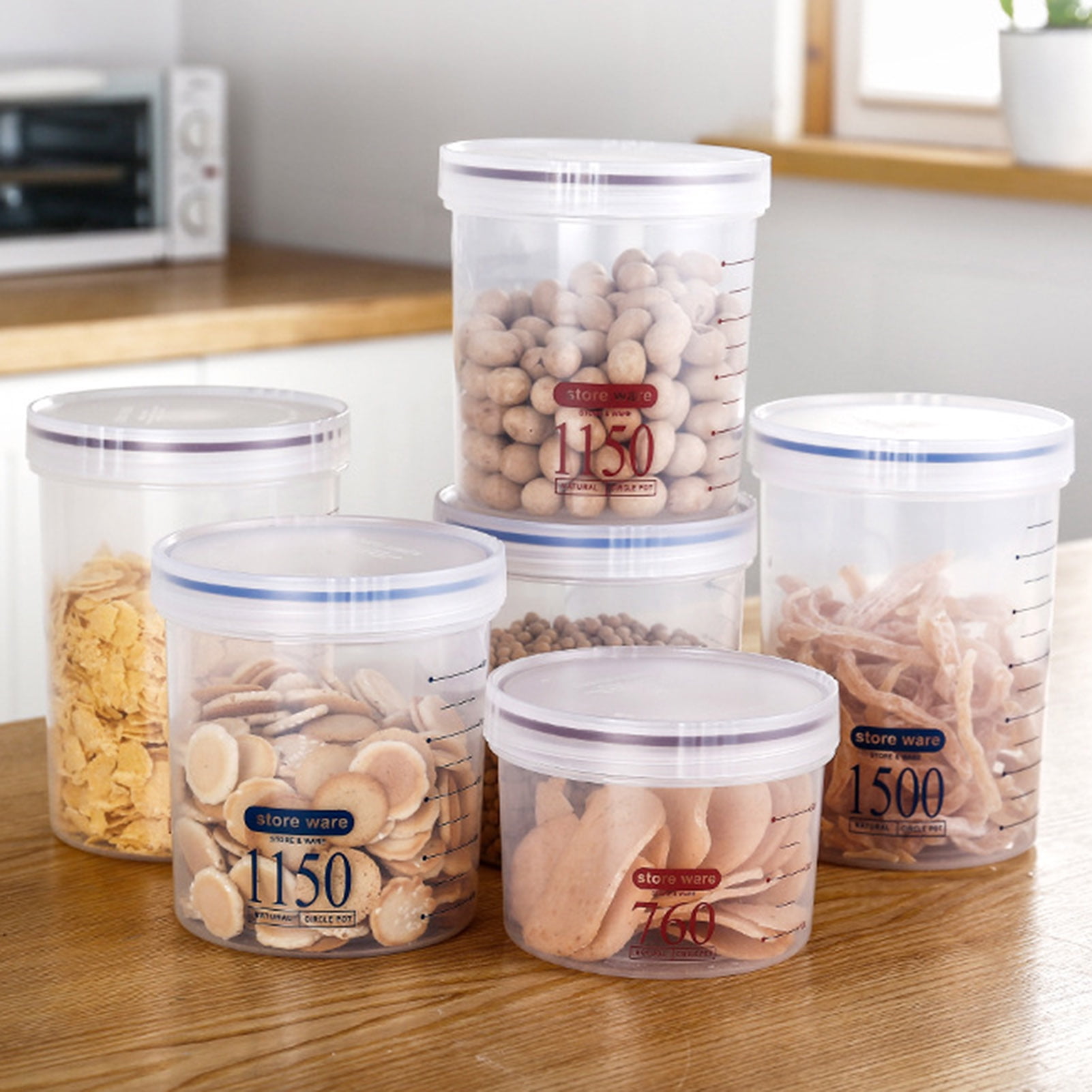 StarBay Sturdy And Durable Storage Jar Sealed Jar High Temp Resistance ...