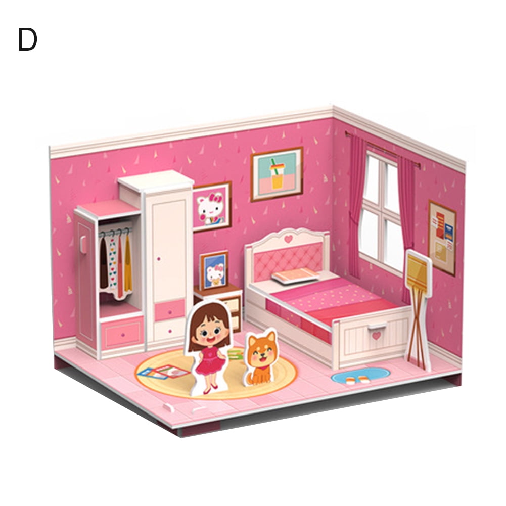 StarBay Three-Dimensional 3D Model Puzzles Handmade DIY Houses Building ...