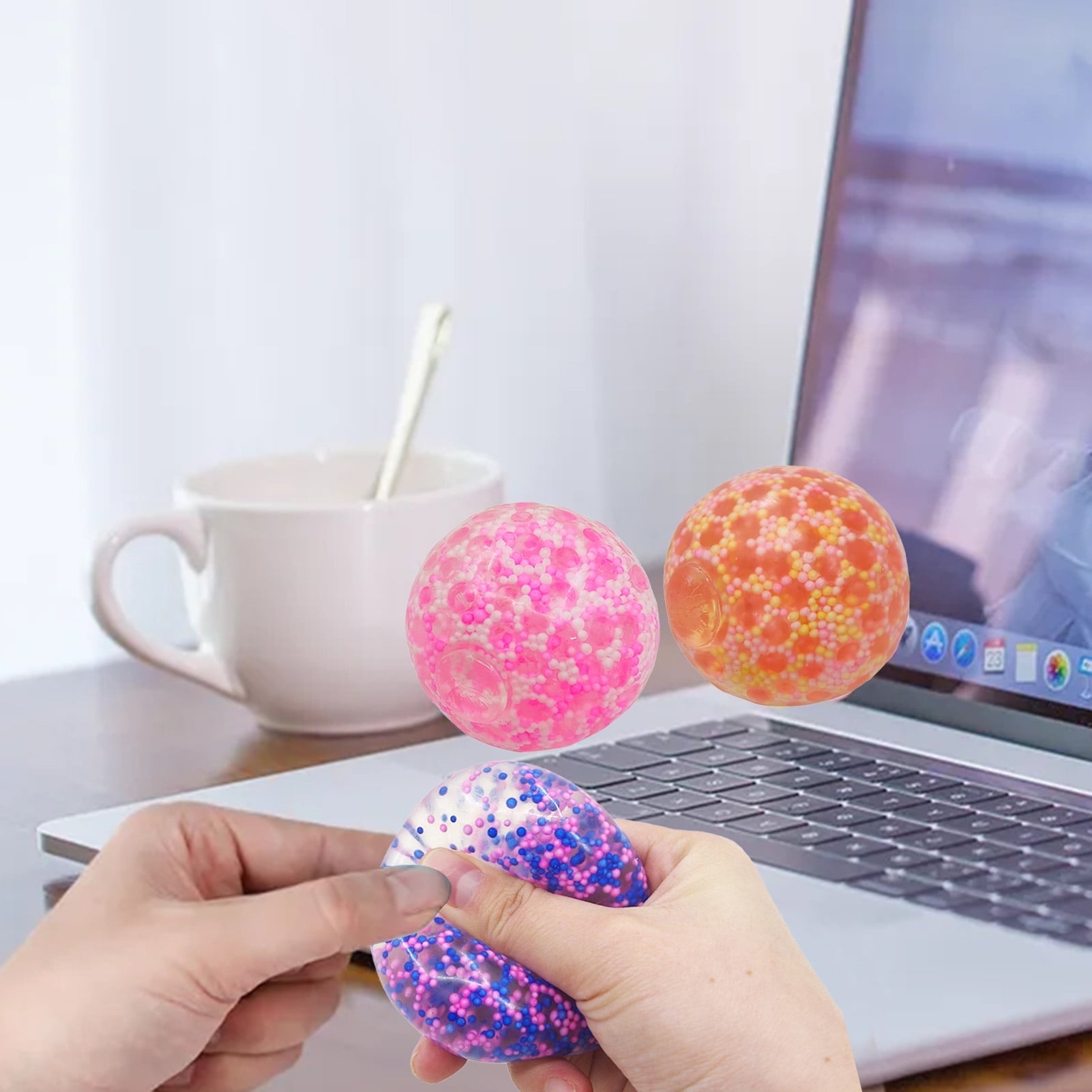 StarBay Unzipped Toy Squeezing Balls Vent Emotions Stress Relief Fidget ...