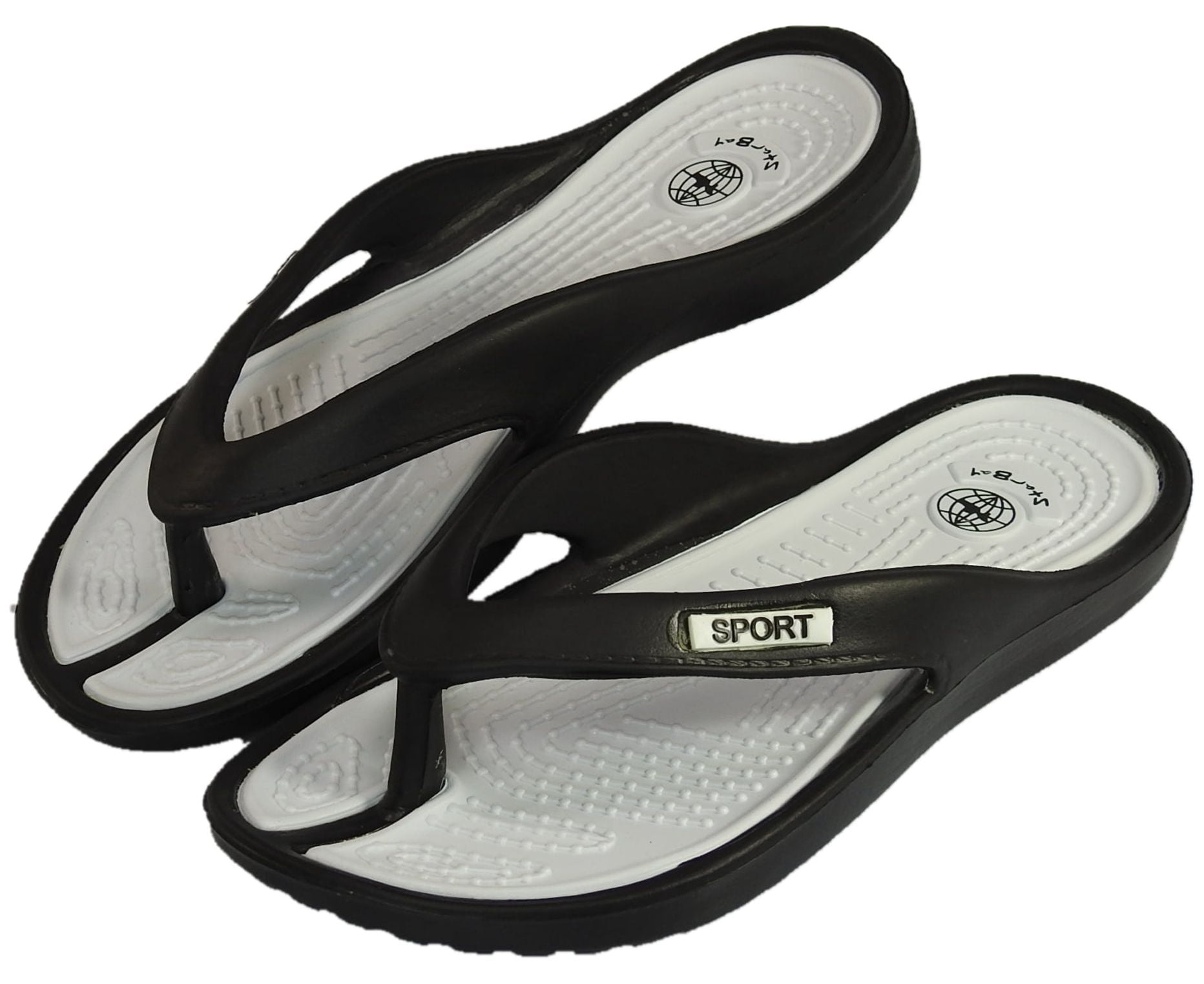 StarBay Women's Lightweight Casual Slip-On Flip Flop Thong Sandals for ...
