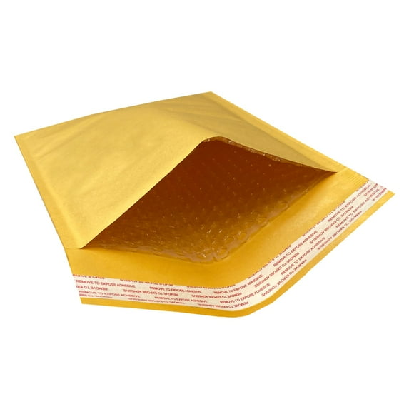 StarBoxes 100 Kraft Bubble Mailers 8.5x12" - #2 Self-Seal Padded Envelopes - Walmart.com