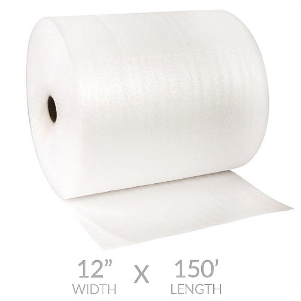 StarBoxes Foam Wrap Roll 150' x 12" wide 1/16" thick Cushion - Walmart.com