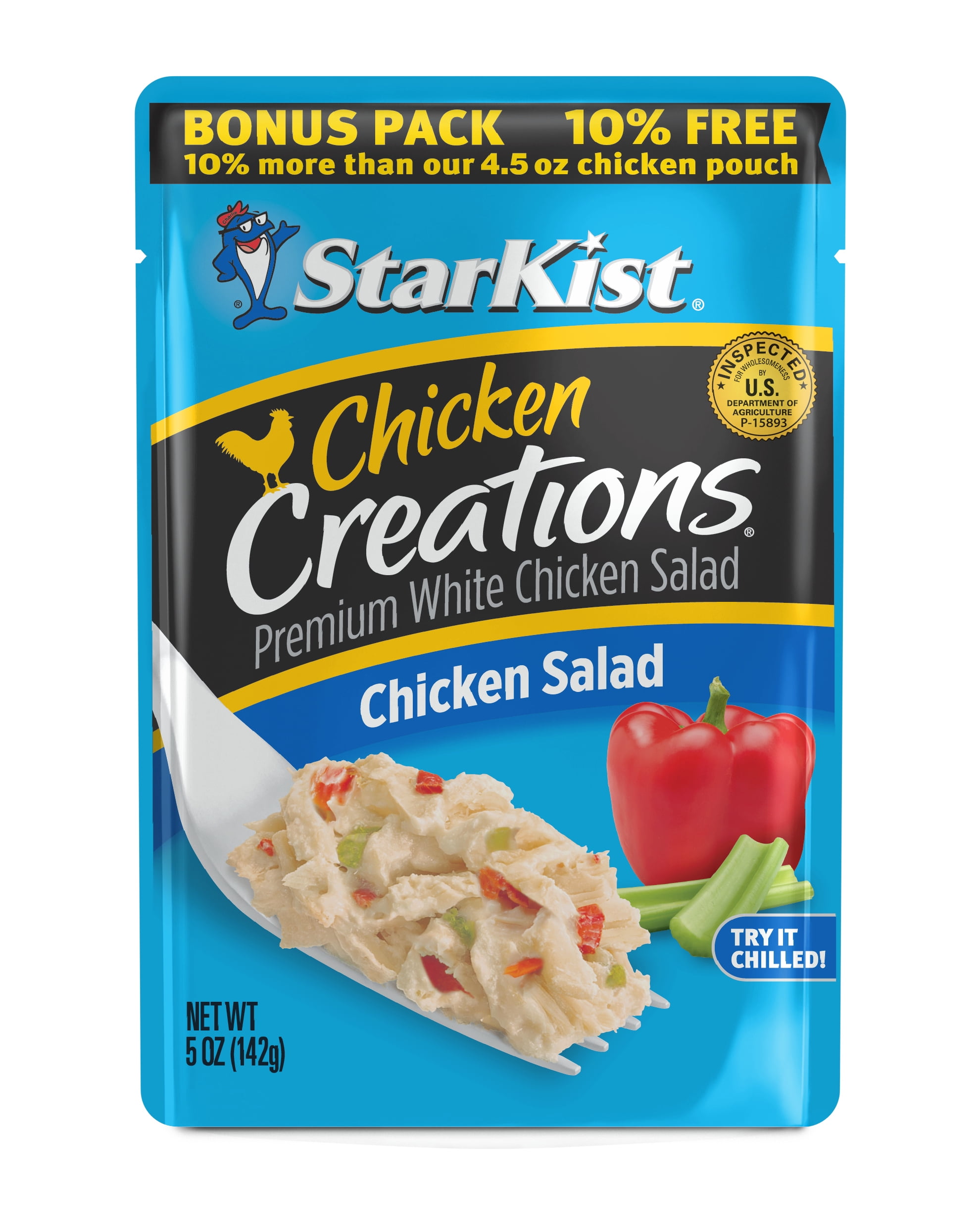 StarKist Chicken Creations Chicken Salad, 5.0 oz Pouch - Walmart.com