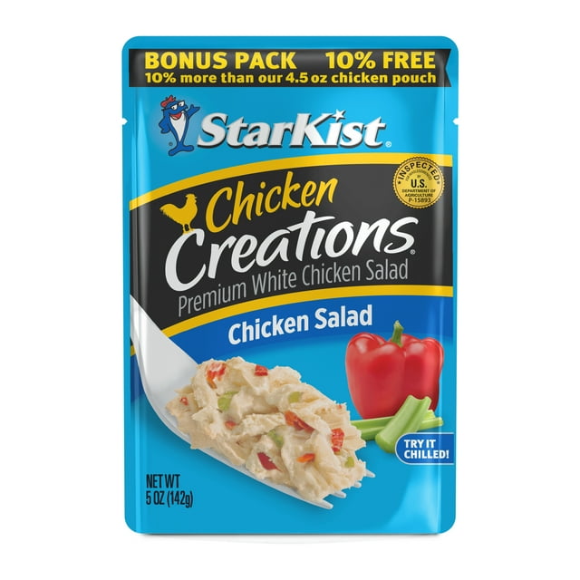 StarKist Chicken Creations Chicken Salad, 5.0 oz Pouch - Walmart.com