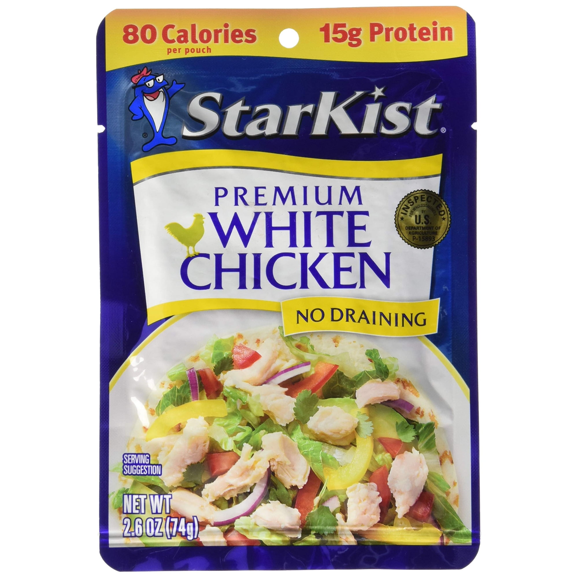 StarKist Premium White Chicken (Pack of 6) - Walmart.com