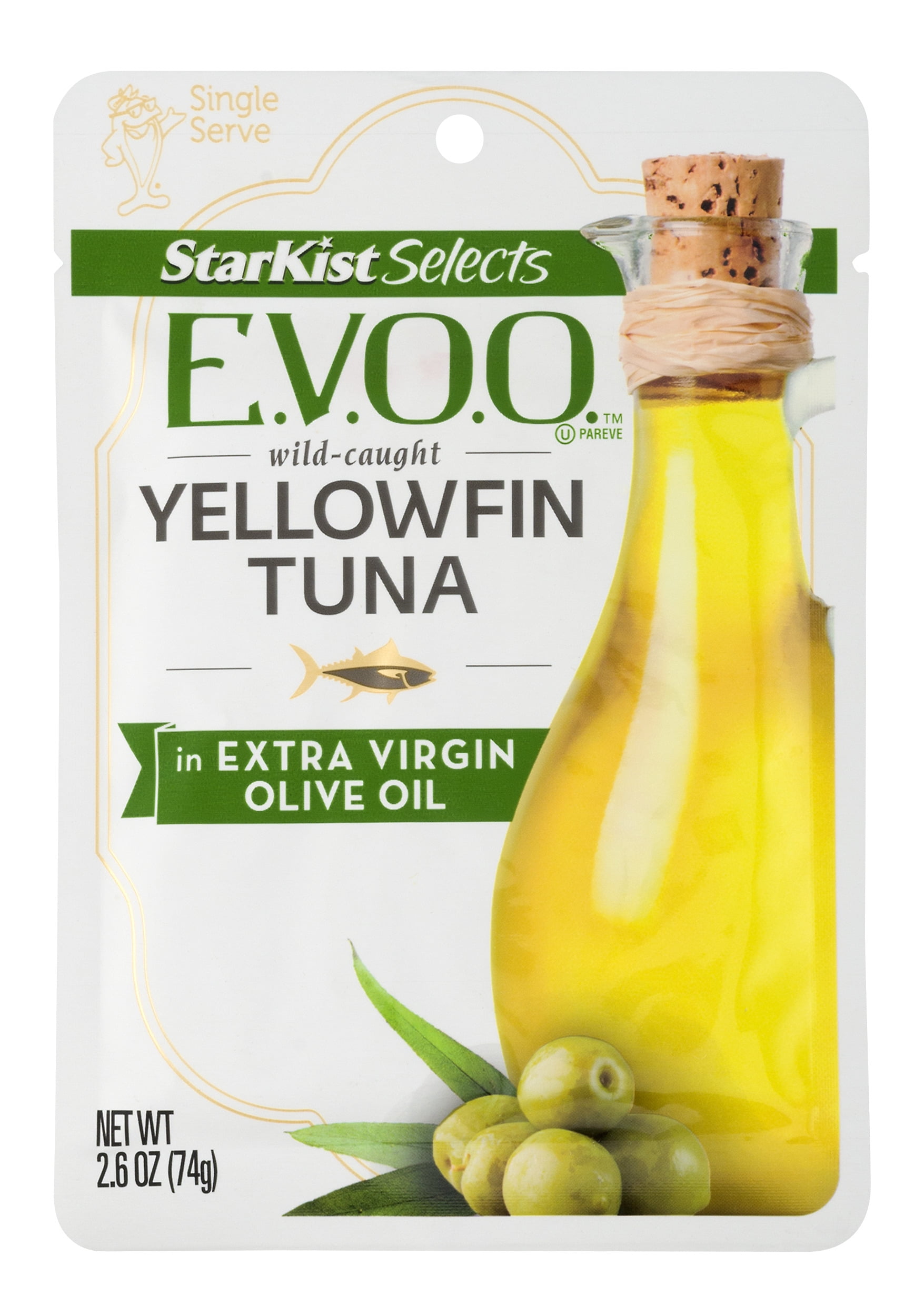 StarKist Selects Yellowfin Tuna in Extra Virgin Olive Oil - Walmart.com