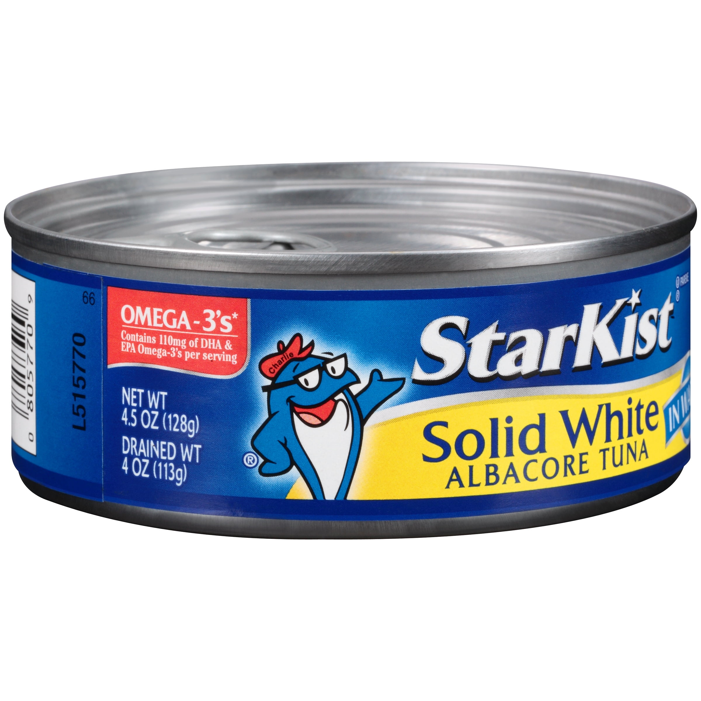 StarKist Solid White Albacore Tuna in Water 4.5 oz. Can - Walmart.com