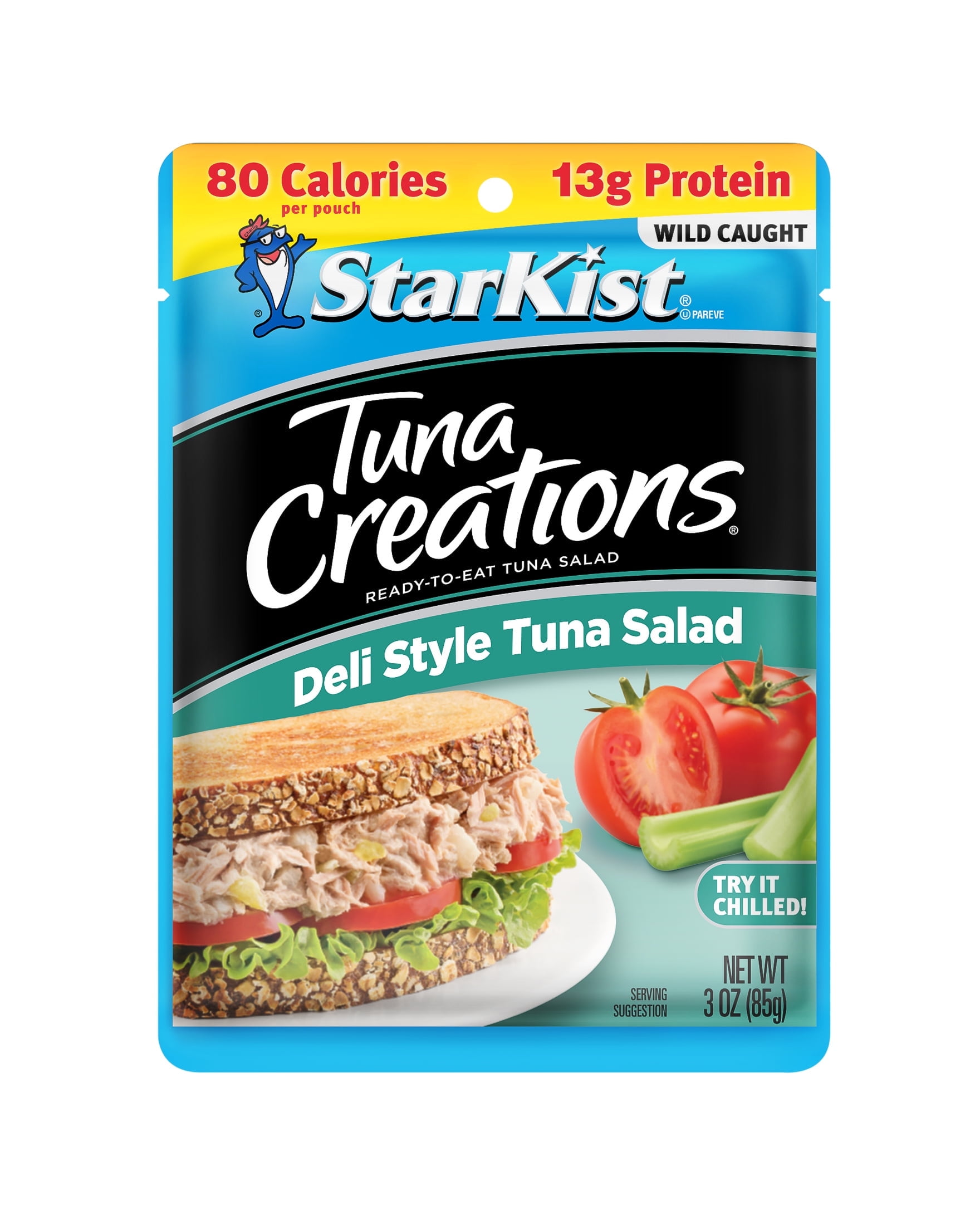 StarKist Tuna Creations, Deli Style Tuna Salad,(1Pack) - Walmart.com