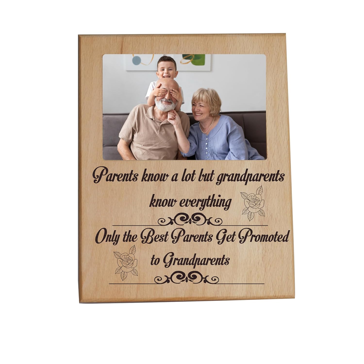 StarLaser Personalized Photo Frame For Grandparents Gift Customized ...