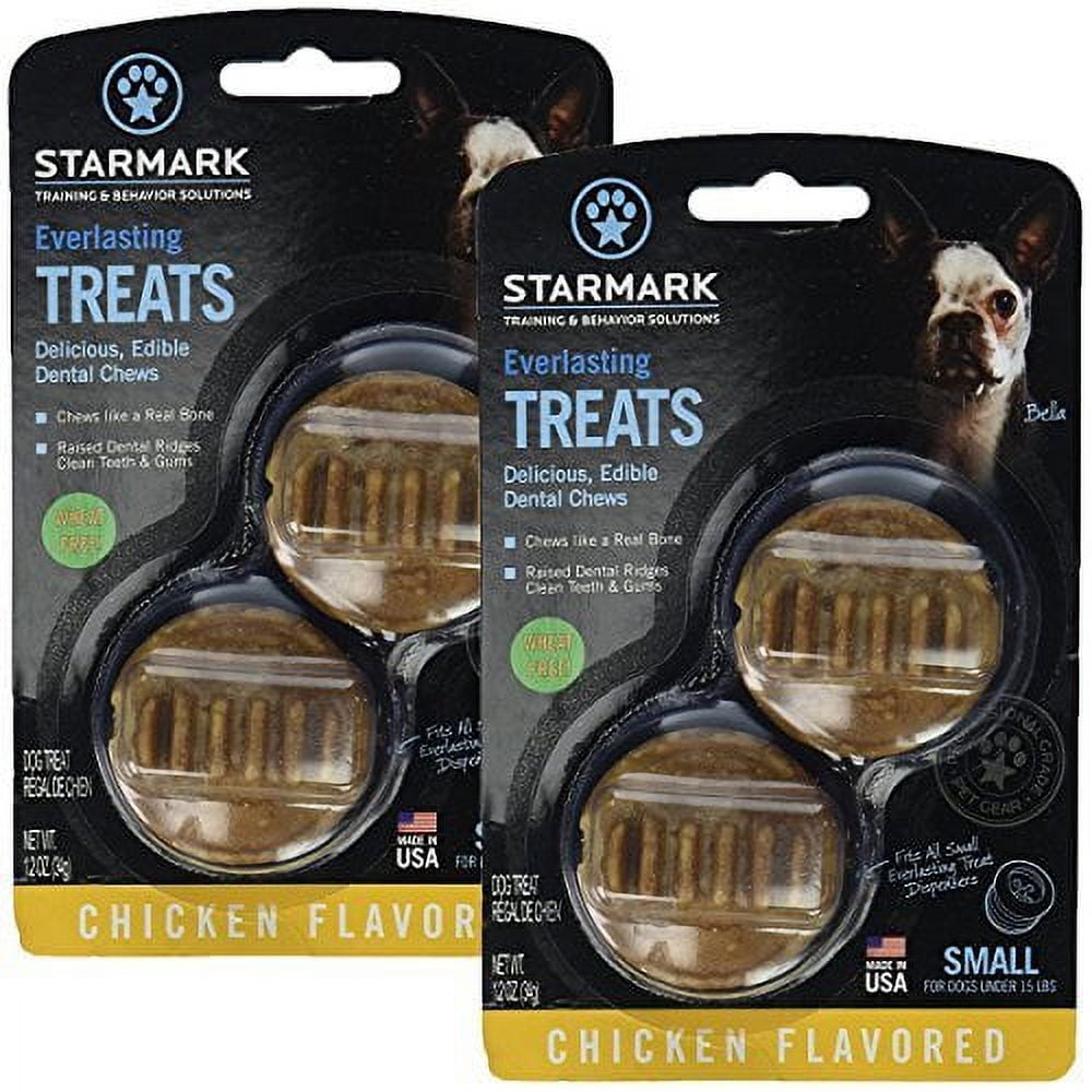 StarMark Small Everlasting Treats, 2 Pack, Chicken Flavor, Natural ...