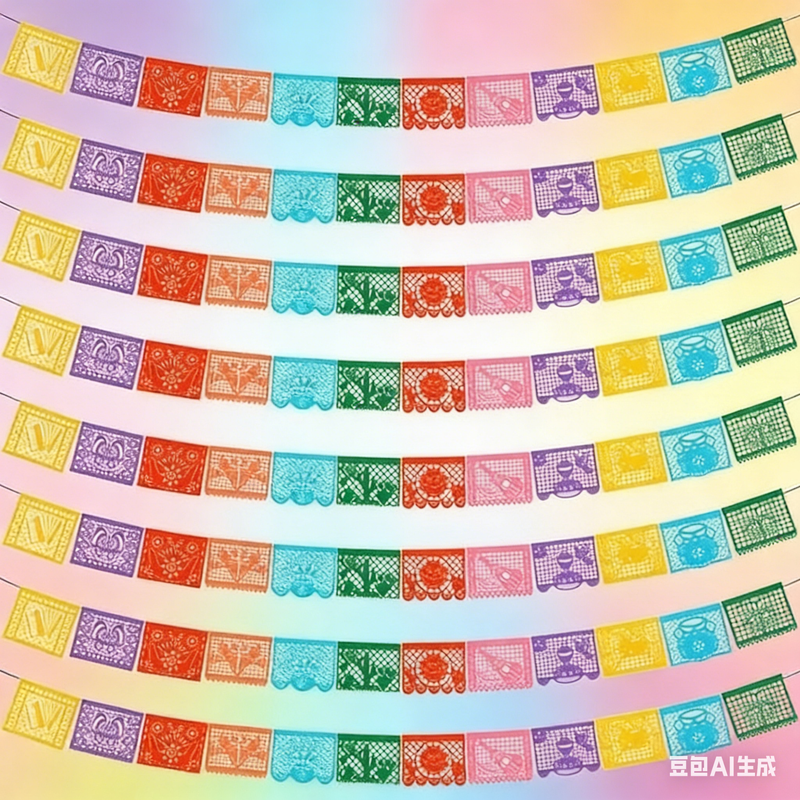 StarQualityBargain 9 Sets Cinco De Mayo Fiesta - Mexican Papel Picado ...