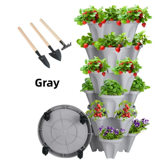 StarQualityBargain Spring Gardening Special: Dual Stackable Planters ...